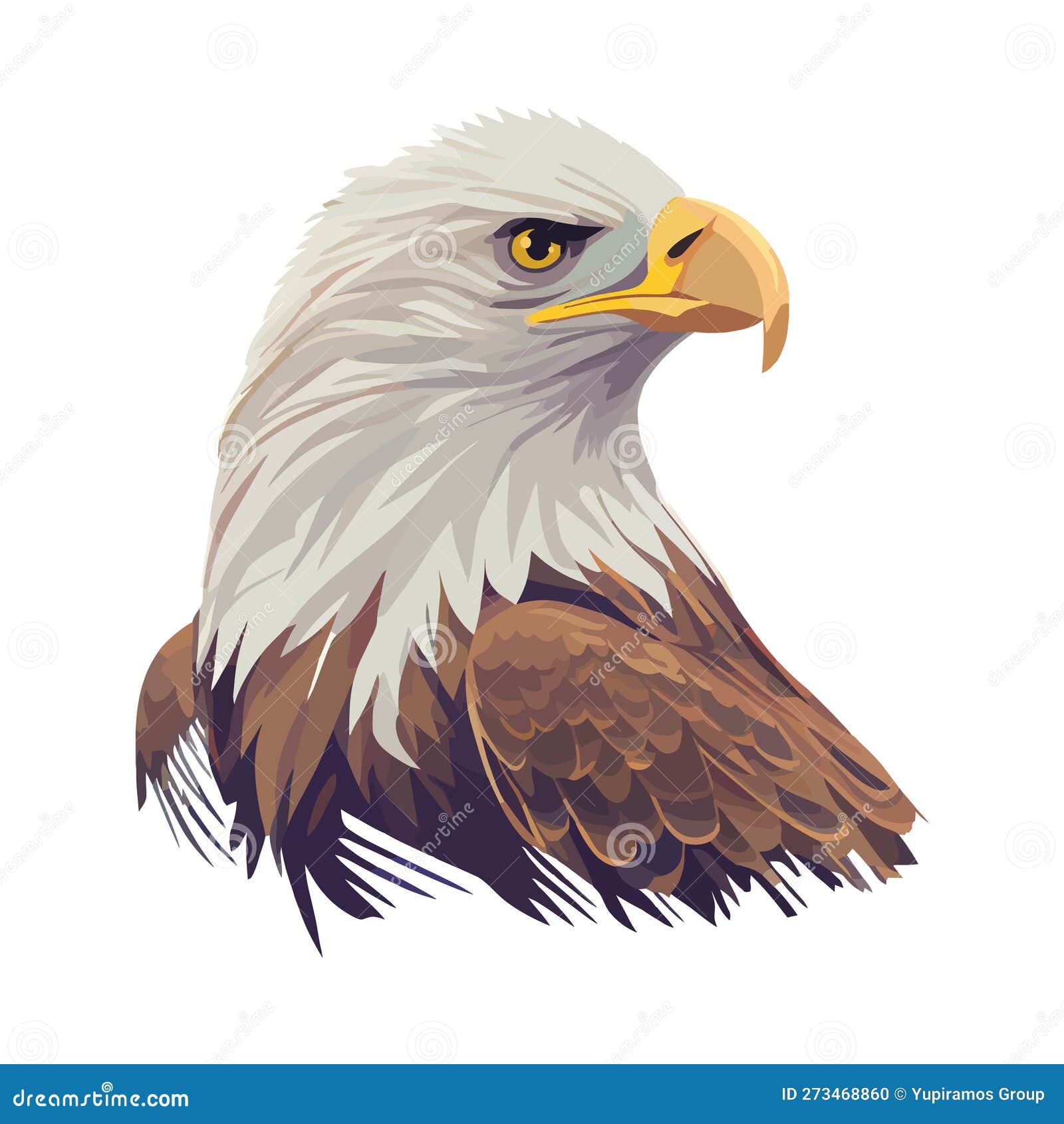 Bird of Prey Soaring Towards Freedom Stock Vector - Illustration of ... Bird of Prey Soaring Towards Freedom Stock Vector - Illustration of ...