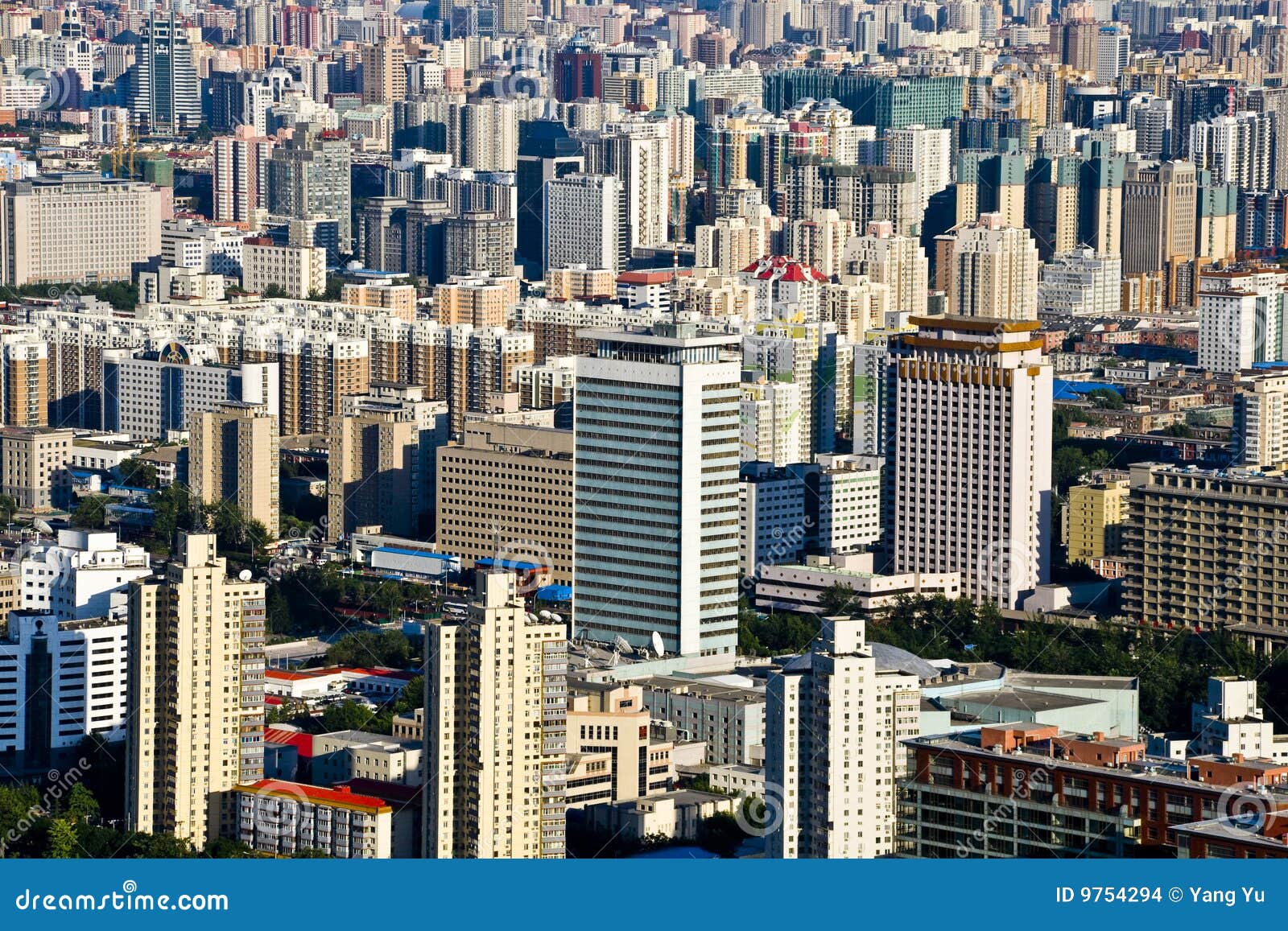 Bird s eye view of beijing stock photo. Image of scene - 9754294