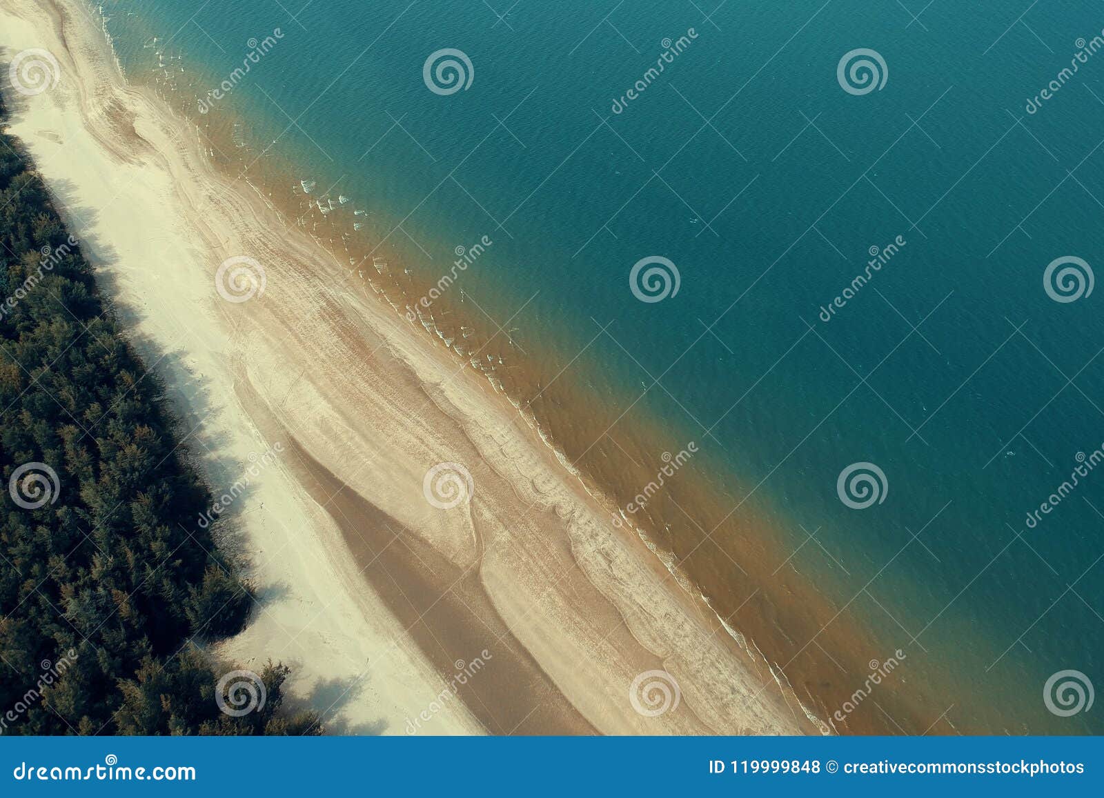 Bird's-eye View Of Coastline And Sea Picture. Image: 119999848
