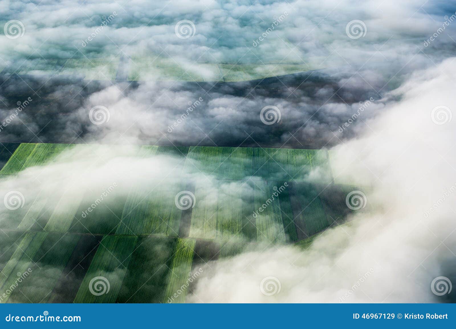 Birds Eye View of the Earth Stock Image - Image of cloud, landscape ...