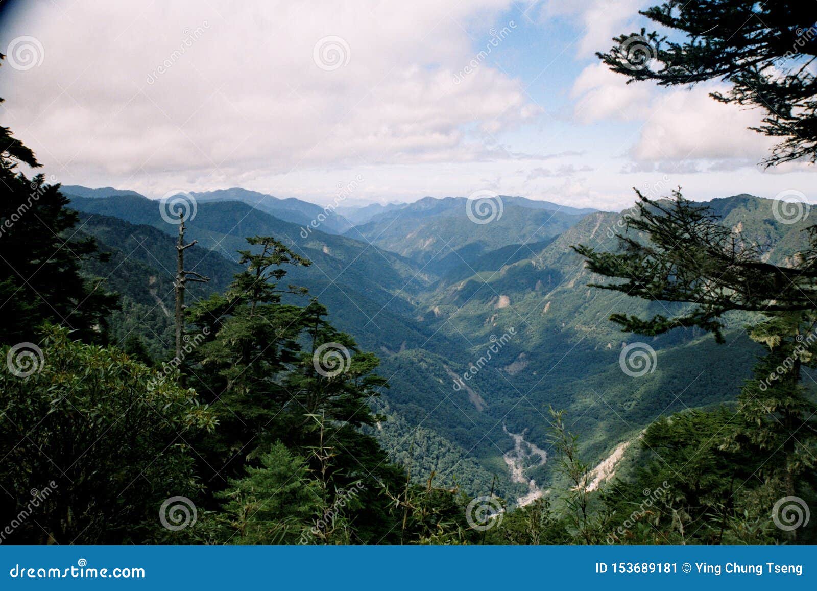 Bird`s Eye View of Nanxi Xianxi Stock Image - Image of beautiful, view ...