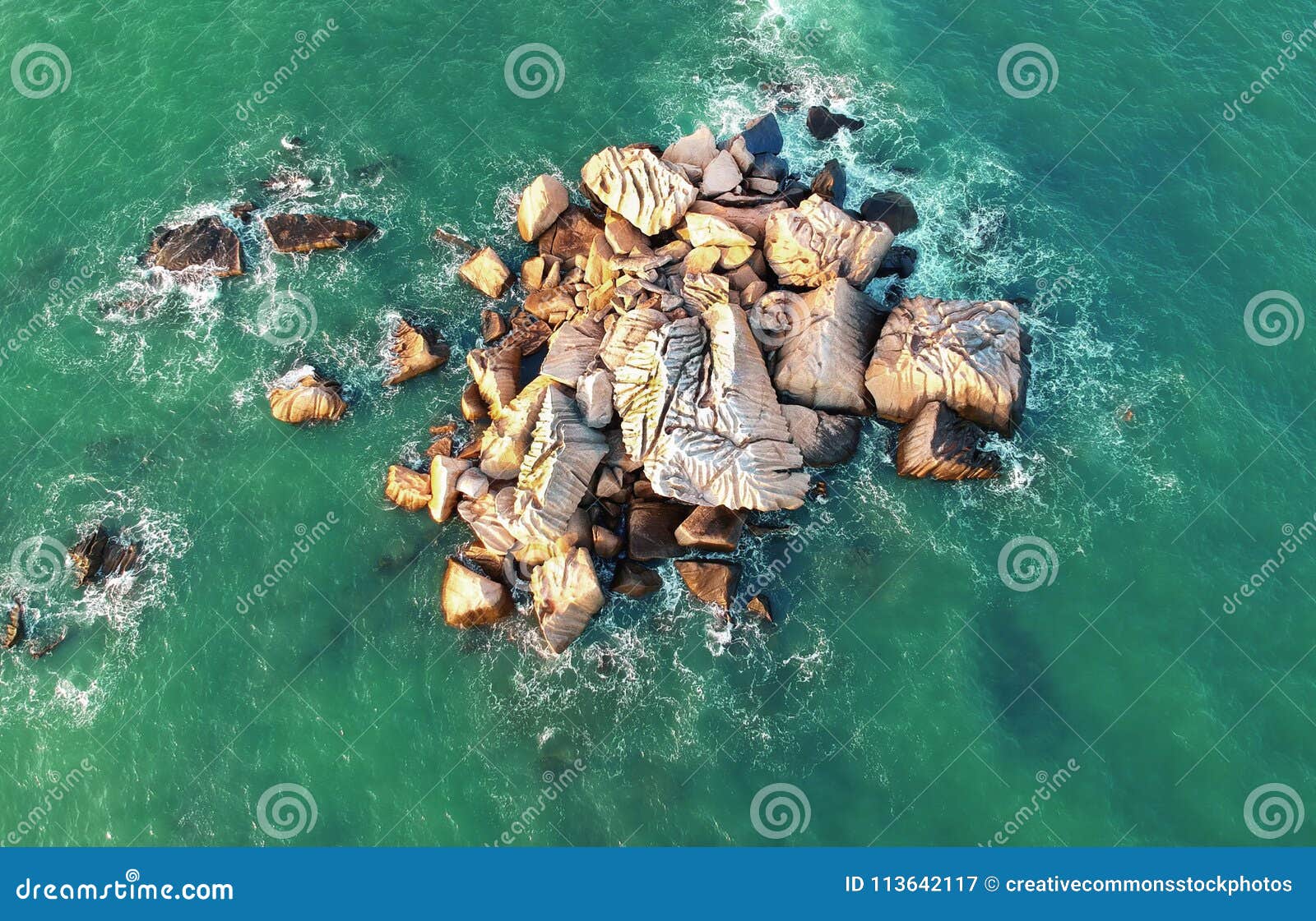 Bird's Eye View Of The Ocean Picture. Image: 113642117
