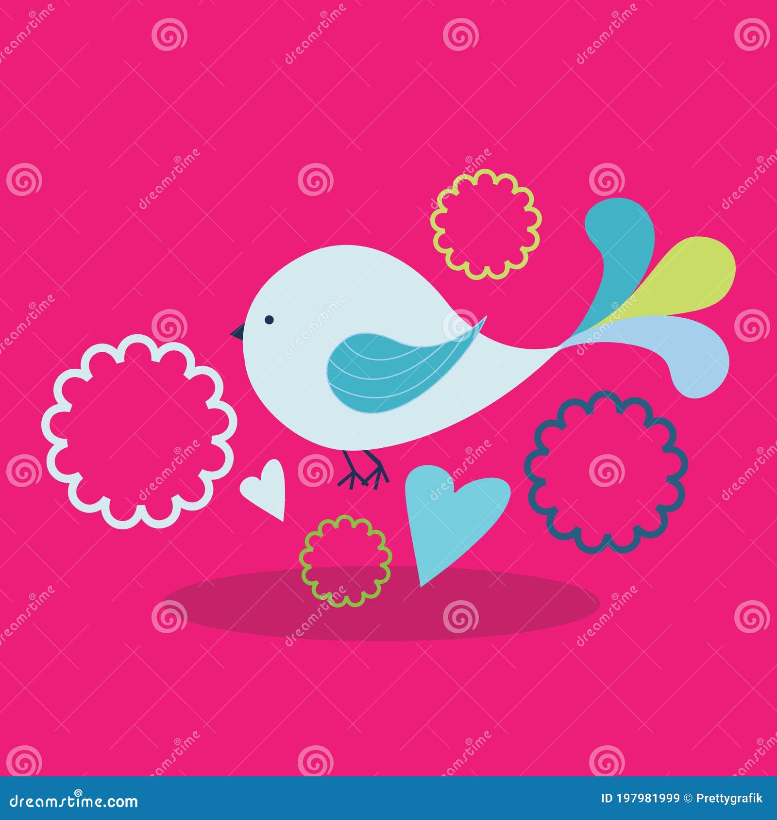 Bird single 03 stock vector. Illustration of cartoon - 197981999