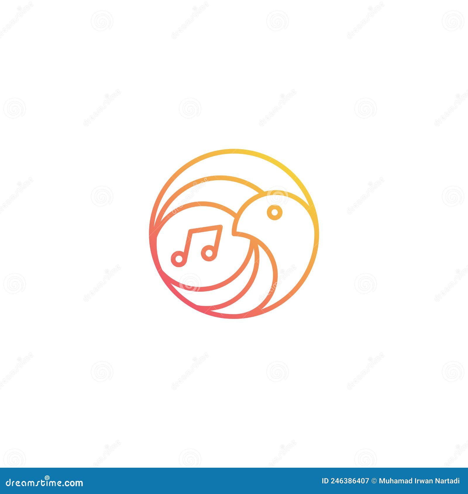 Bird Song, Sound, Vocal. Vector Logo Icon Template Stock Vector ...