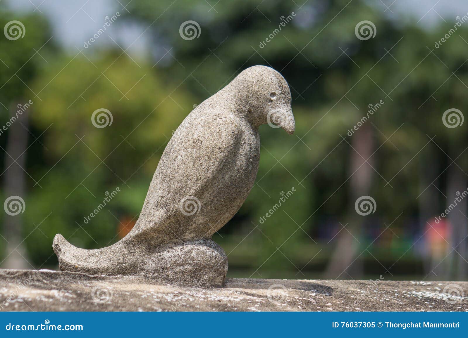 Bird statue stock image. Image of summer, bird, style - 76037305