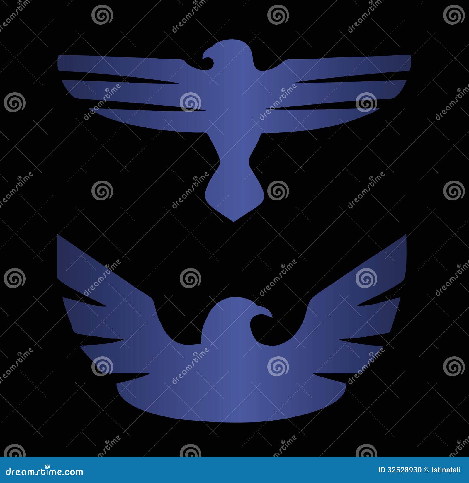 Bird symbol stock vector. Illustration of creativity - 32528930