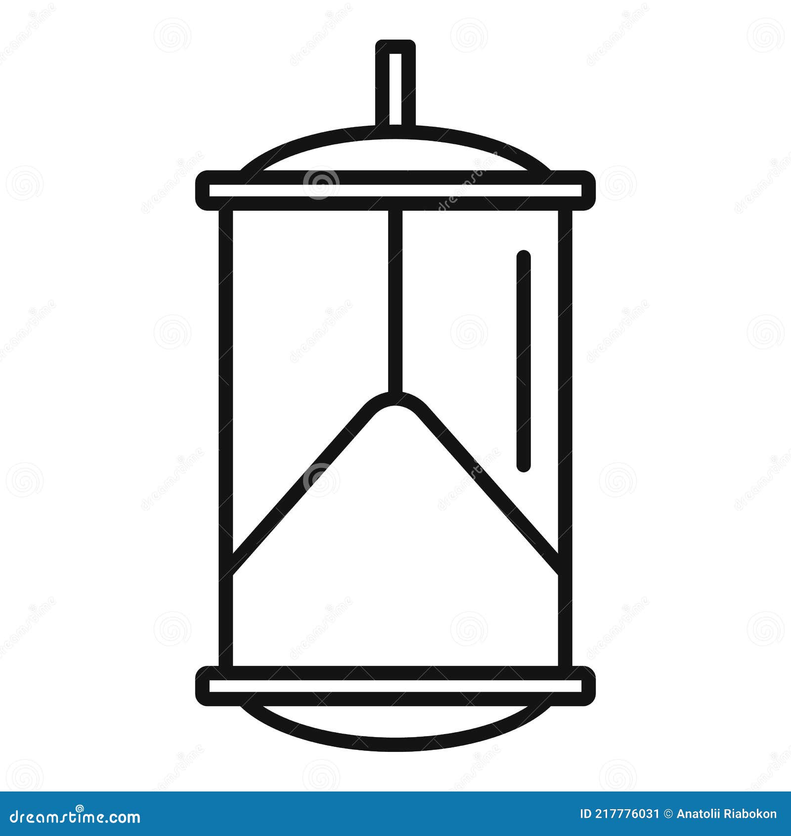 Bird Trap Icon, Outline Style Stock Vector - Illustration of bird, icon ...