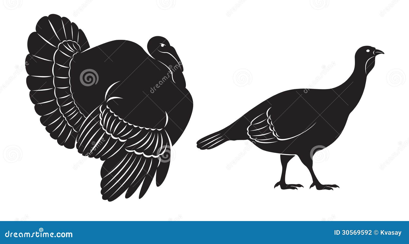 Turkey Silhouette,Vector Turkey Silhouettes,vector Drawing Silhouettes ...