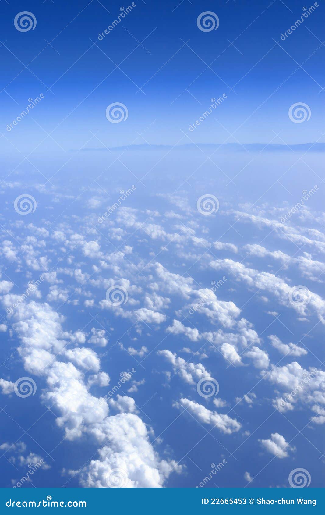 Bird view of cloud and sky stock image. Image of natural - 22665453