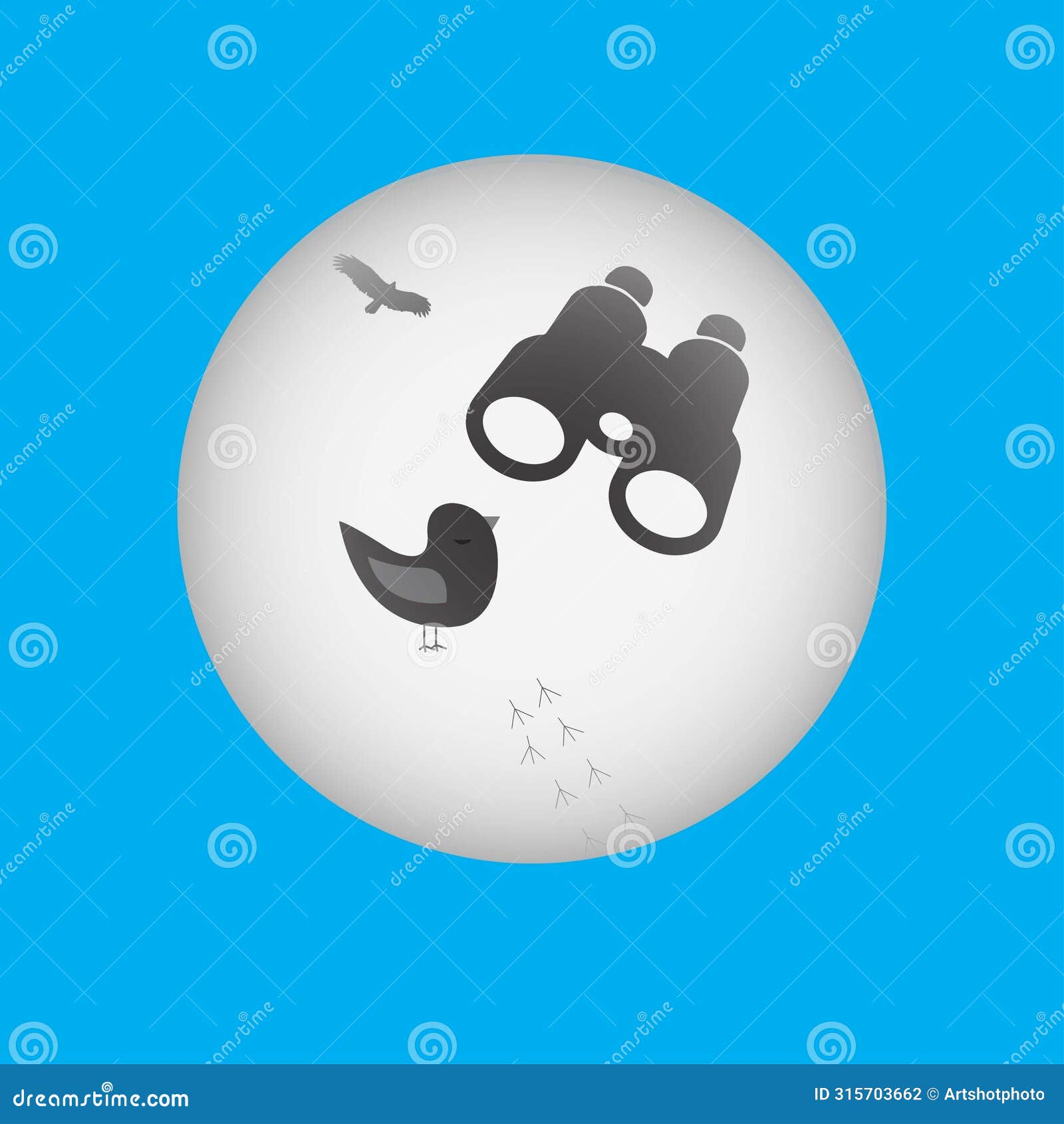 Bird Tracks. Seamlessly Repeating Bird Footprints (duck, Chicken, Crow ...