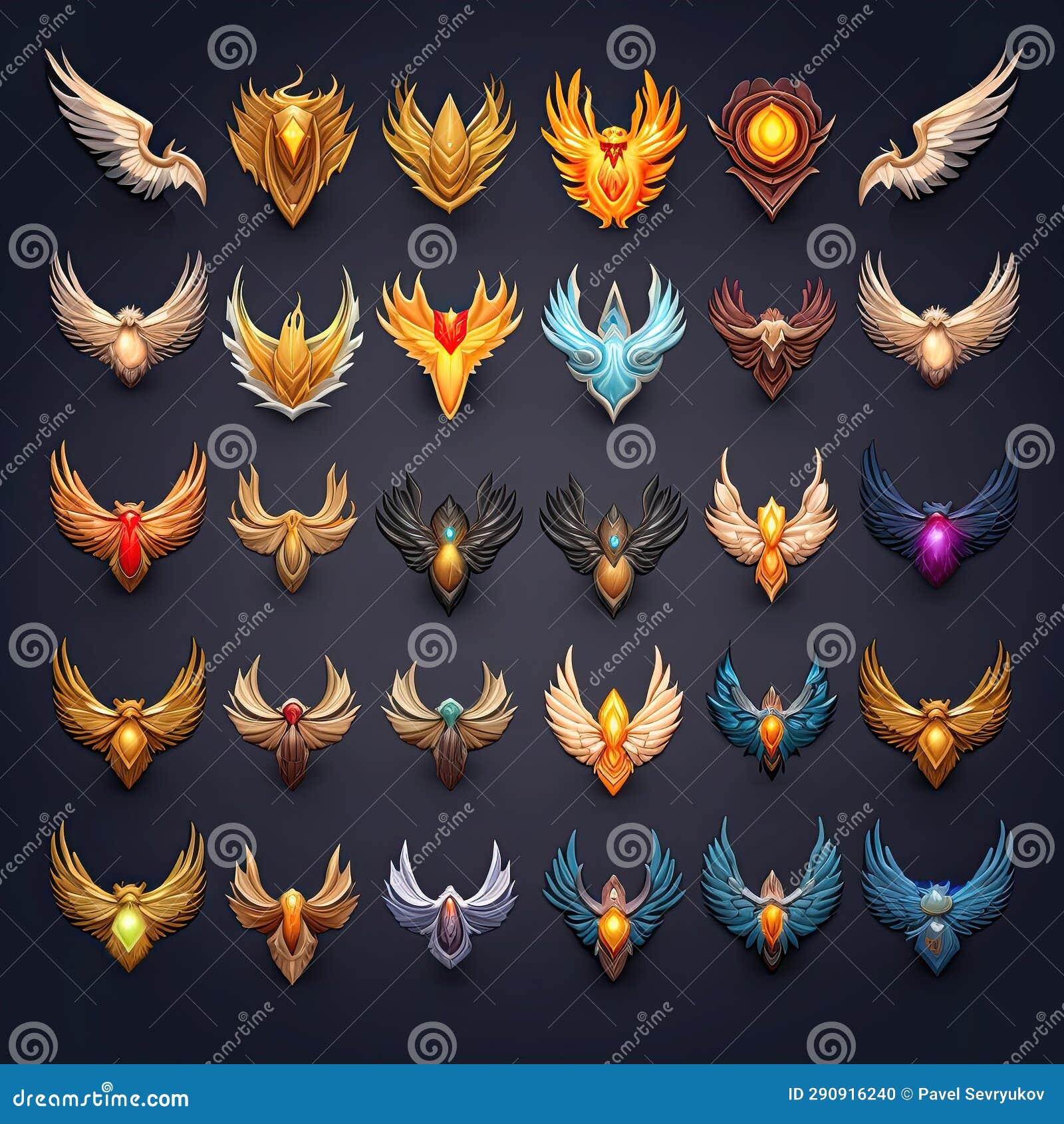 Emblem On The Wing Of A Soviet Fighter Stock Image | CartoonDealer.com ...