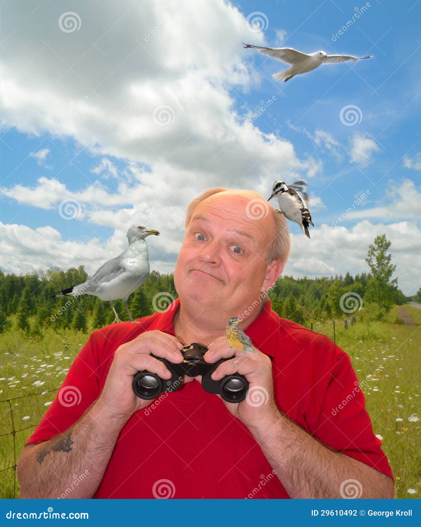 Birder, Birding, Bird-Watching Stock Photo - Image of binocular, hobby ...