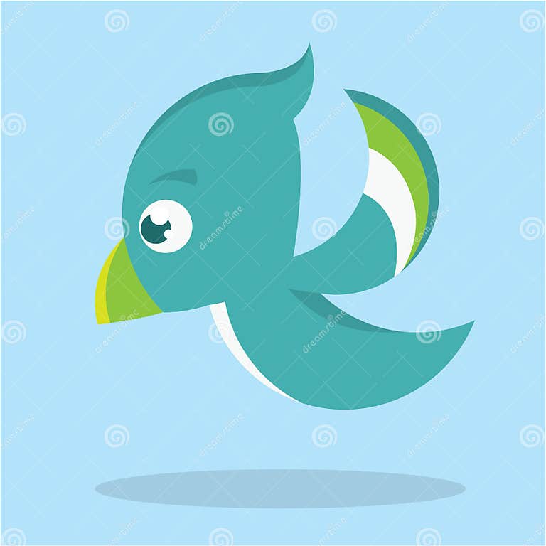 Birdie Icon Vector stock vector. Illustration of insignia - 62573399