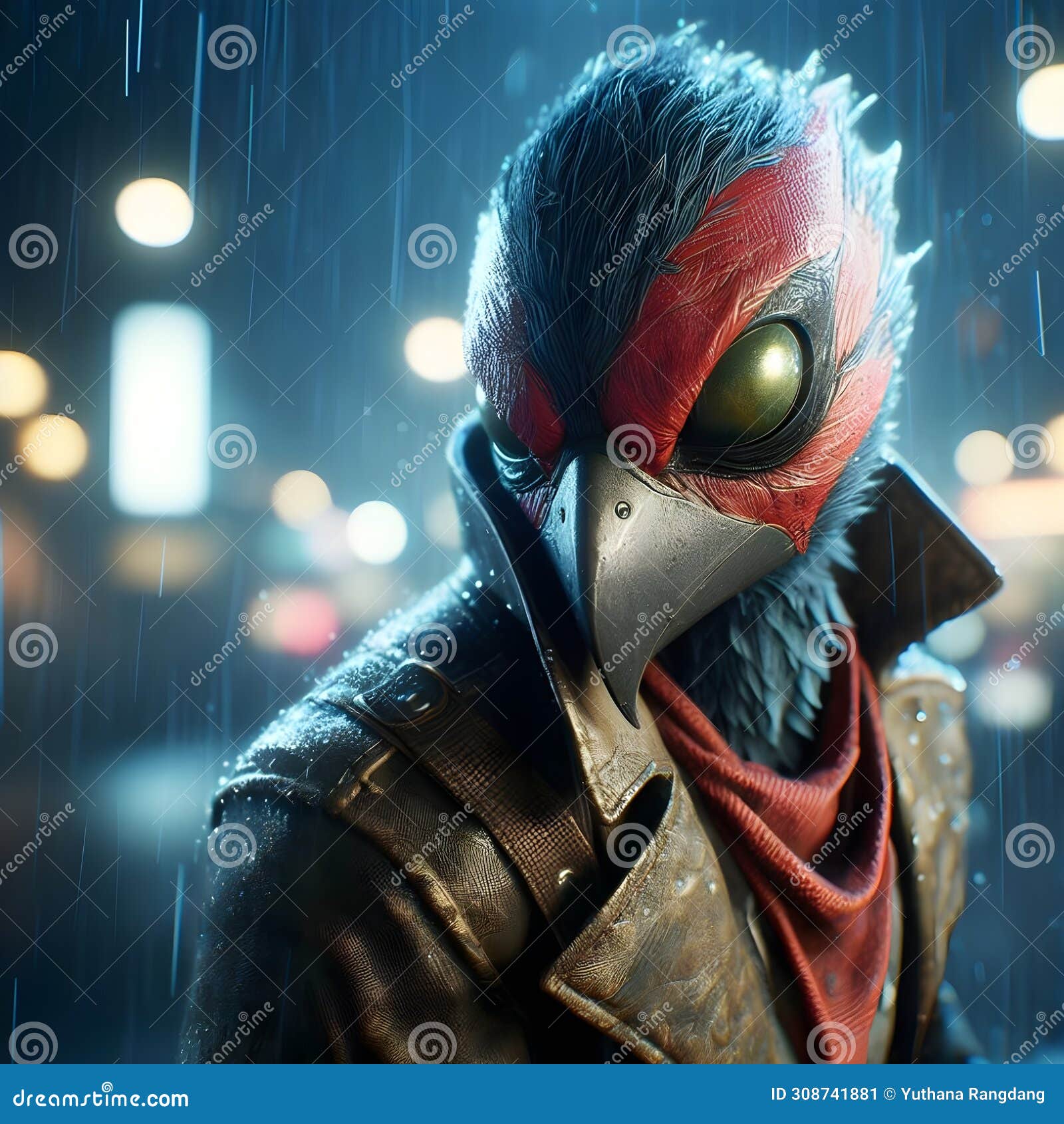 birdman, unreal engine render, 8k Coloso