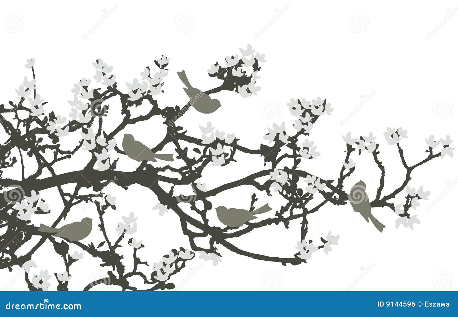 Birds - 2d vector stock vector. Illustration of birds - 9144596