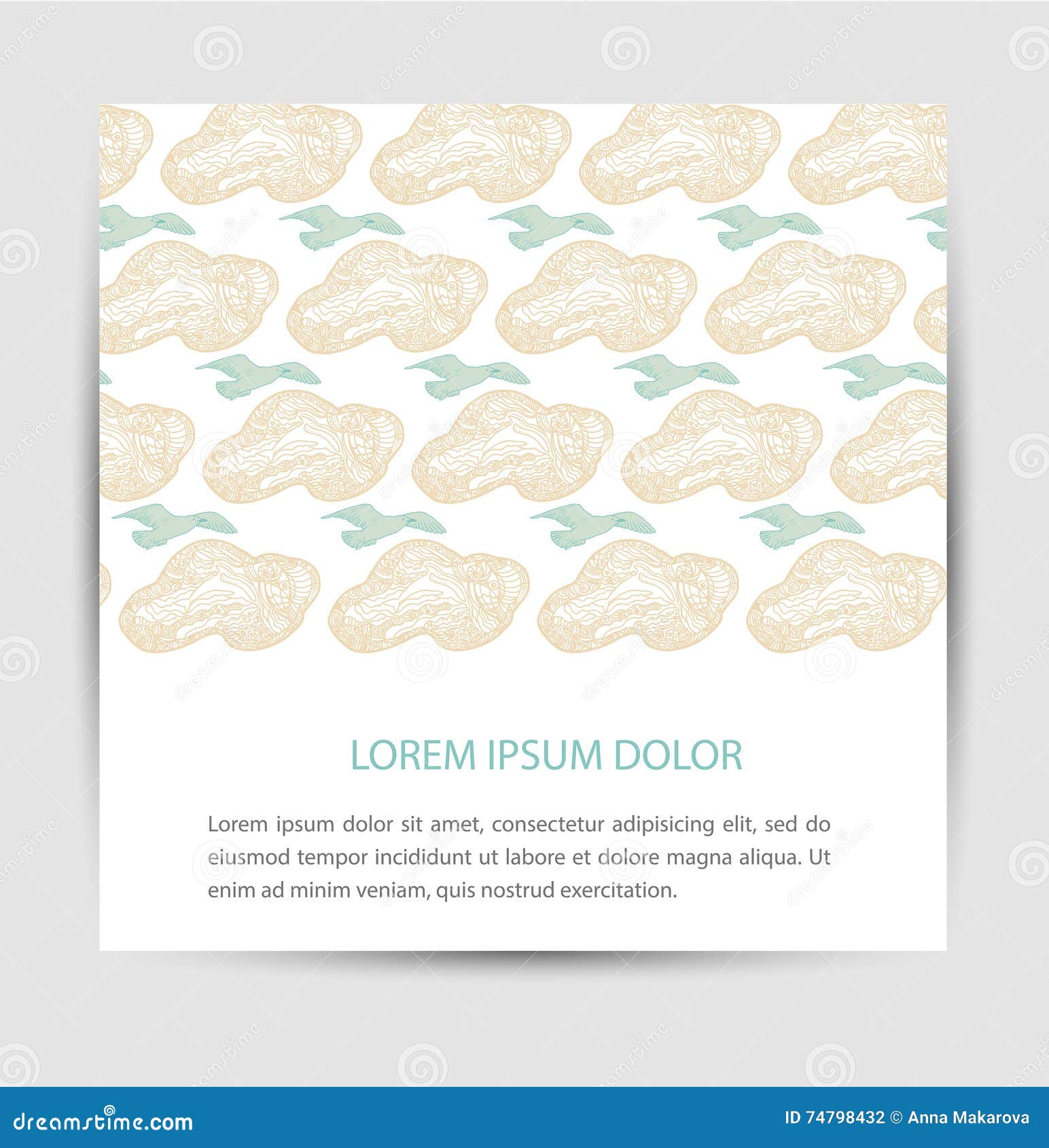 Birds for card abstract stock illustration. Illustration of abstract ...