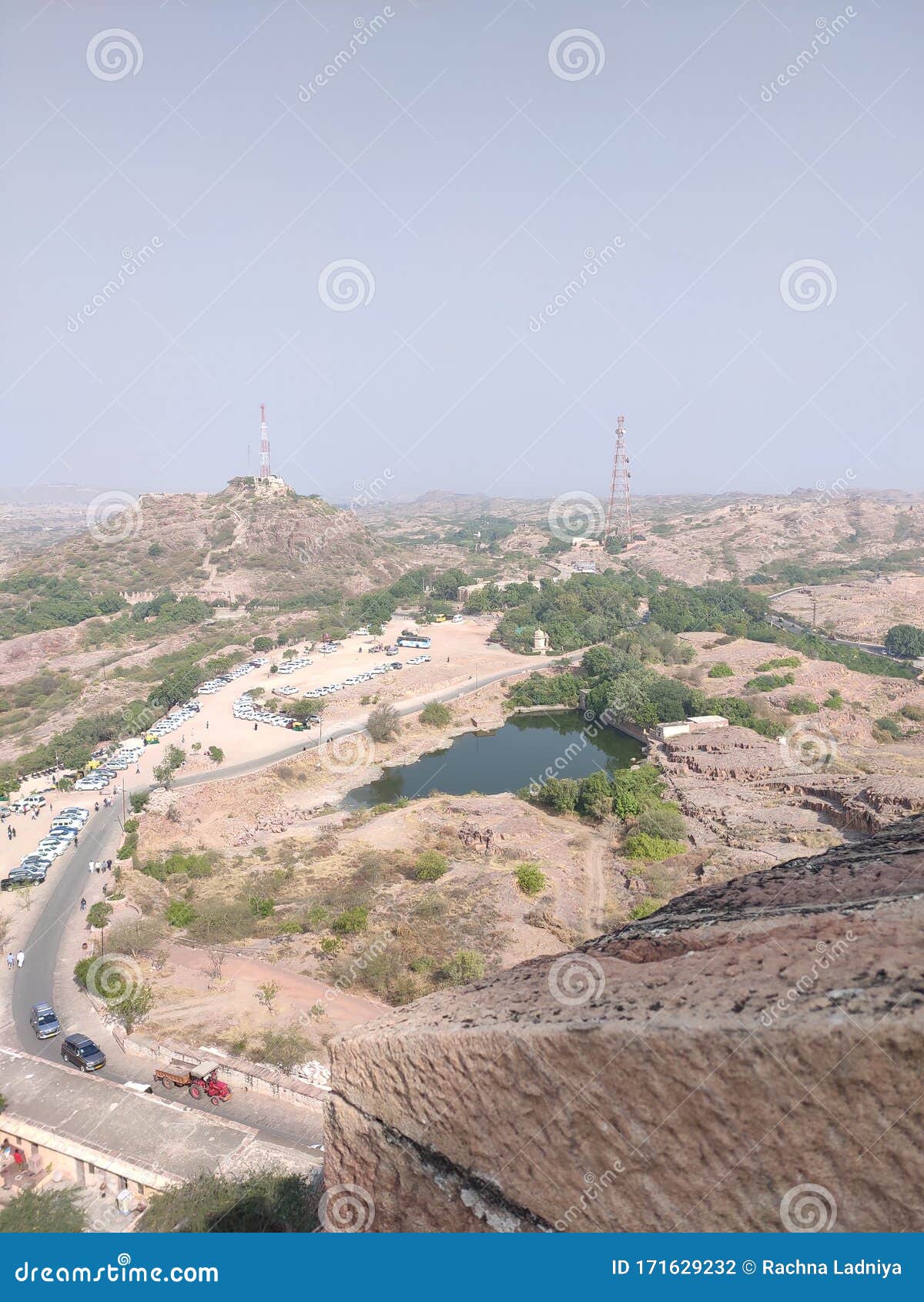 Birds Eye View or a Drown Eye View of a City Stock Photo - Image of ...