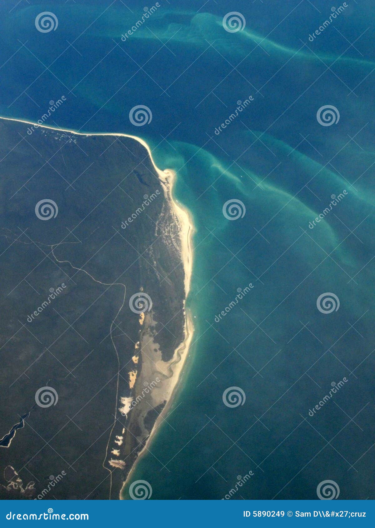 Birds Eye View - Fraser Island, UNESCO, Australia Stock Image - Image ...