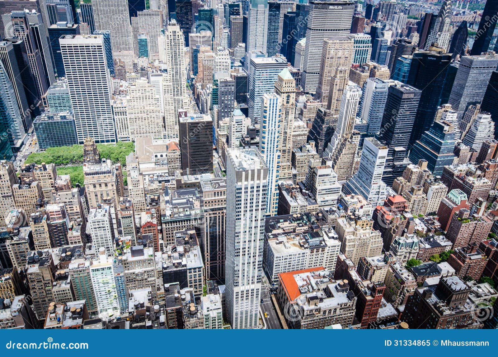 Empire State Building Birds Eye View
