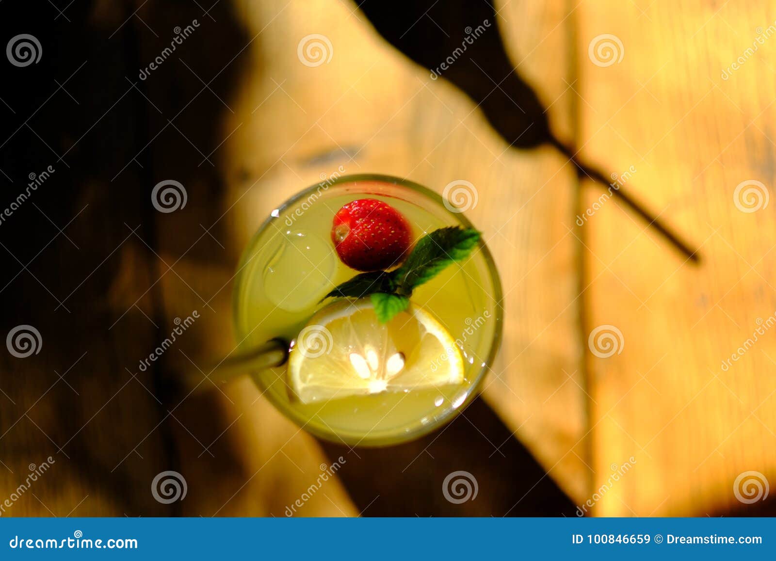 Lemonade stock image. Image of lemonad, bizans, table - 100846659