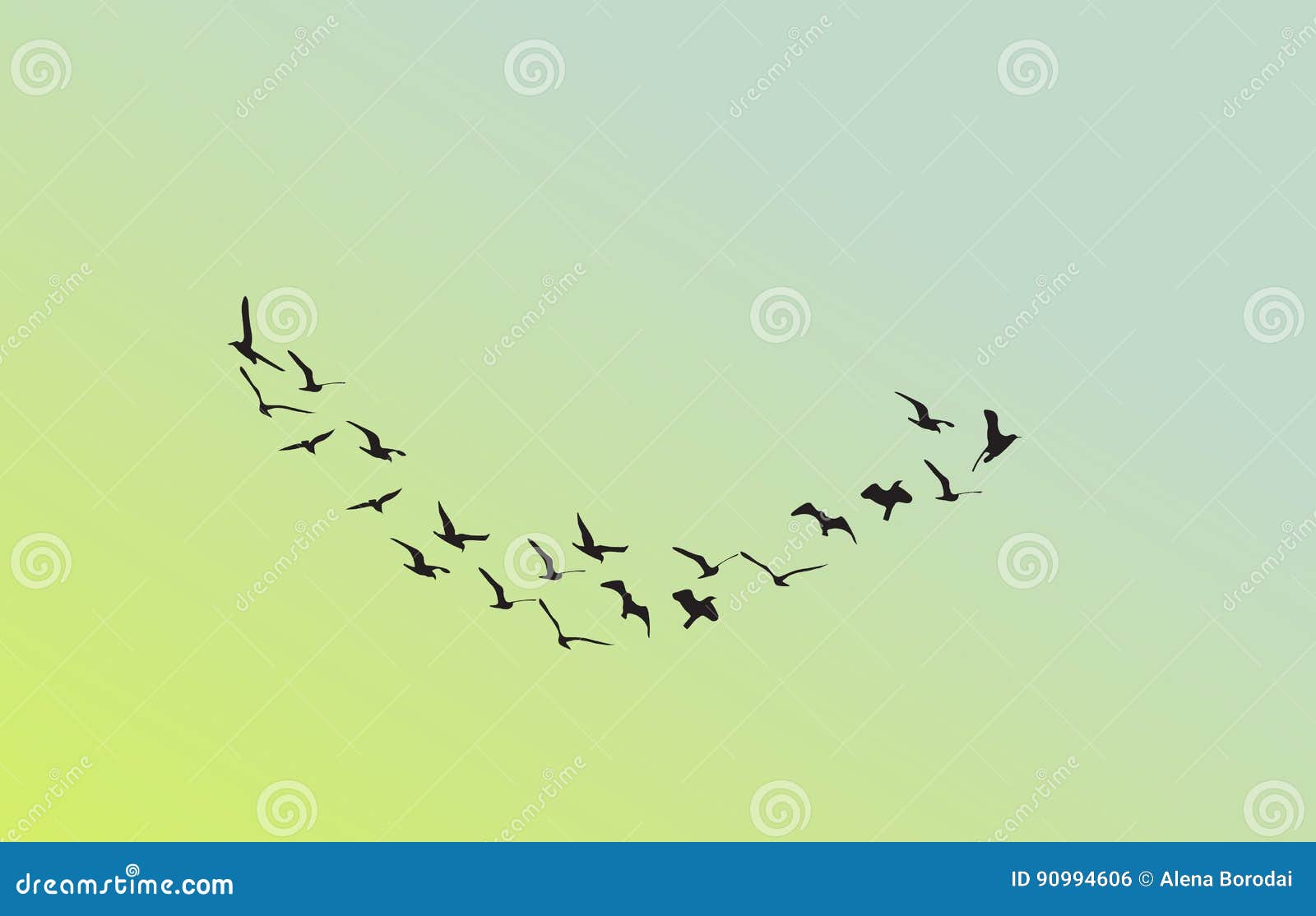 3 Birds In Formation Royalty-Free Stock Image | CartoonDealer.com #249178