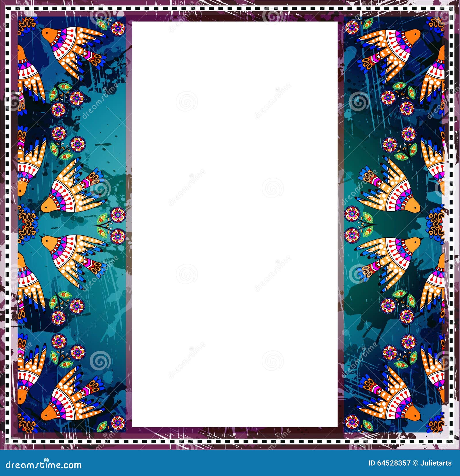 Birds Greeting Card or Background. Vector, EPS10 Stock Vector ...
