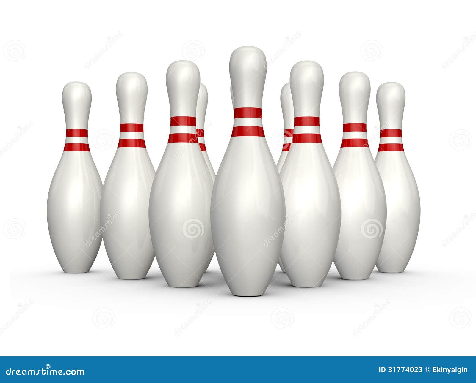 Birilli di bowling illustrazione di stock. Illustrazione di giochi ...