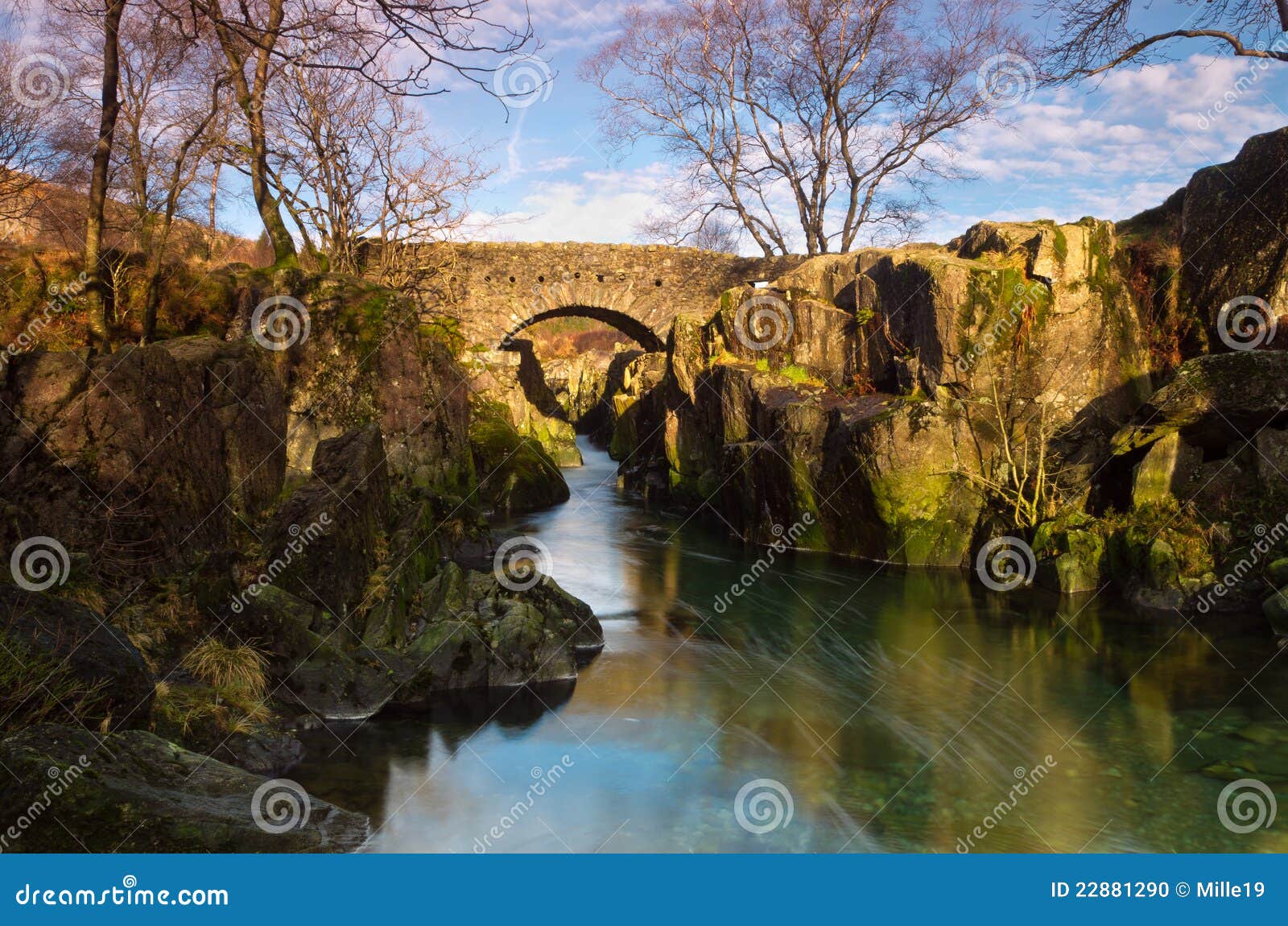 Birks Bridge stock photo. Image of bridge, duddon, landmark - 22881290