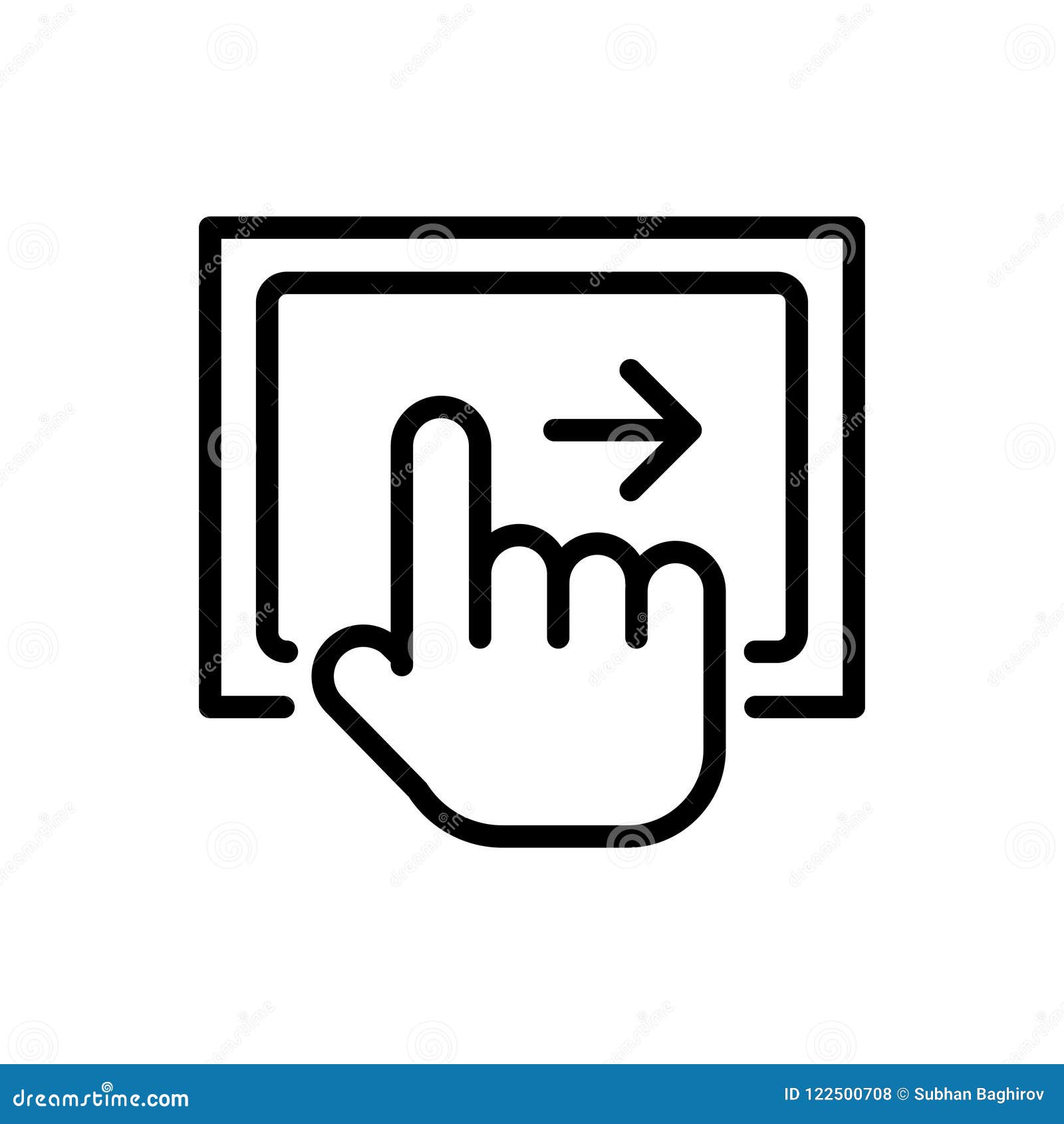 Birle El Ejemplo Plano Simple Del Esquema Del Estilo Del Icono Del ...