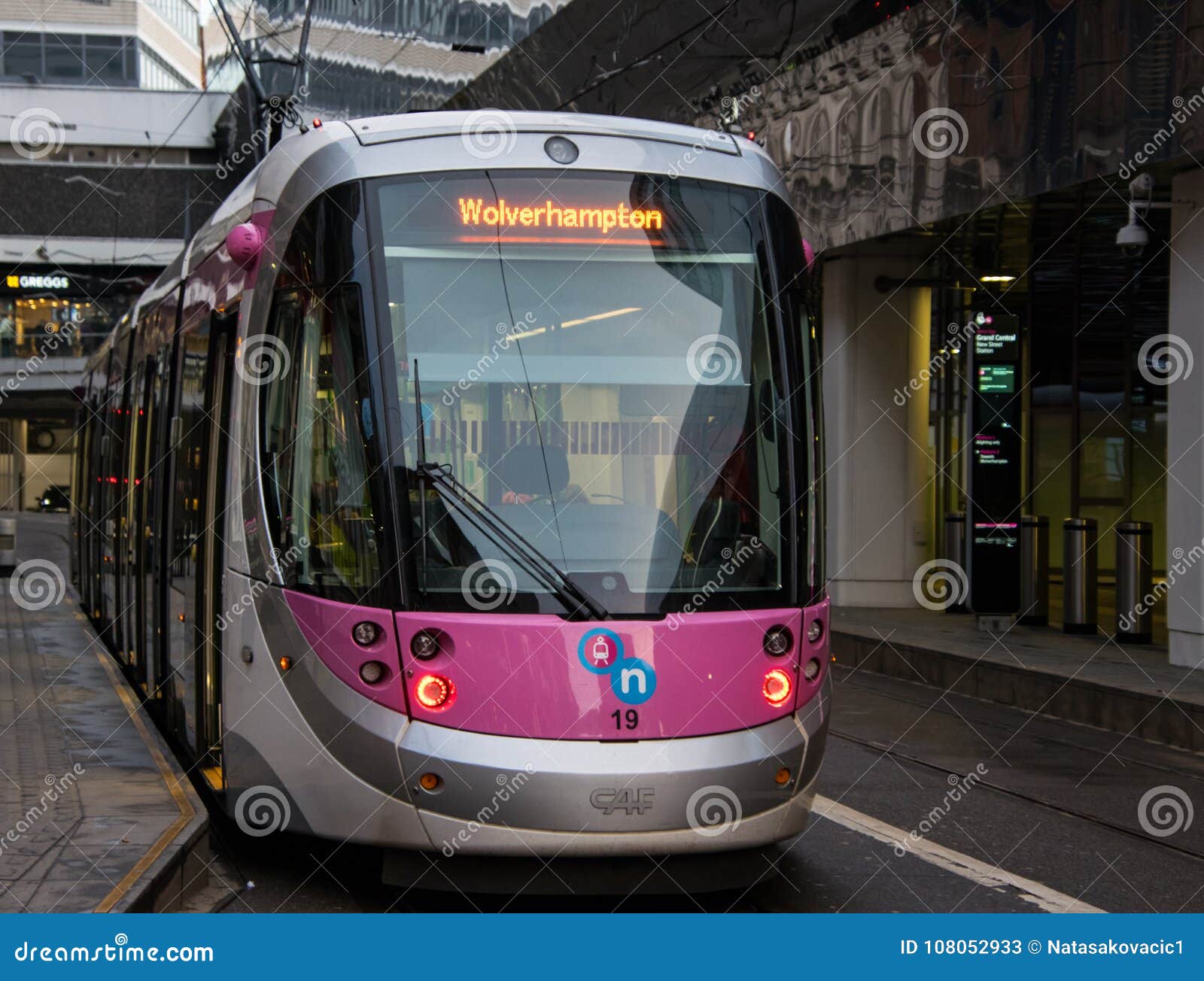 Birmingham Ao Bonde De Wolverhampton Foto de Stock Editorial - Imagem ...