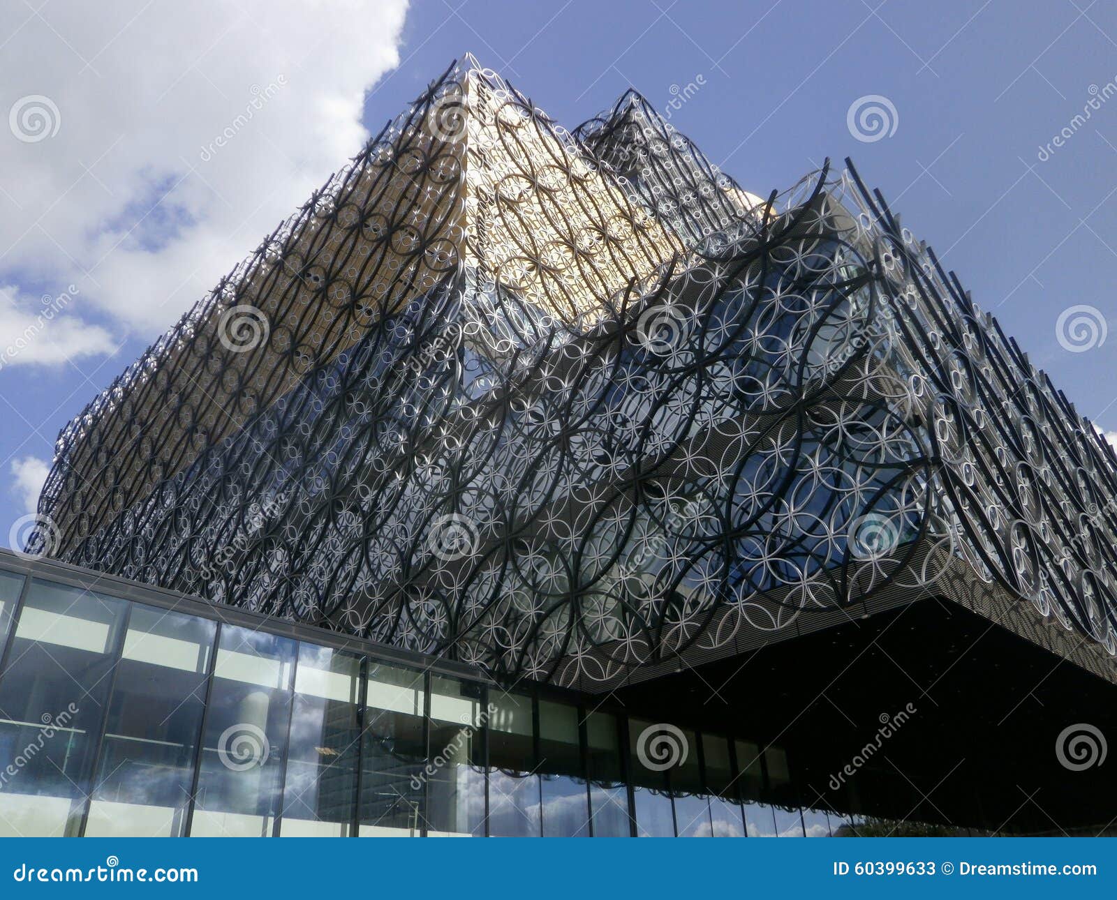 Birmingham Central Library editorial stock photo. Image of architecture ...