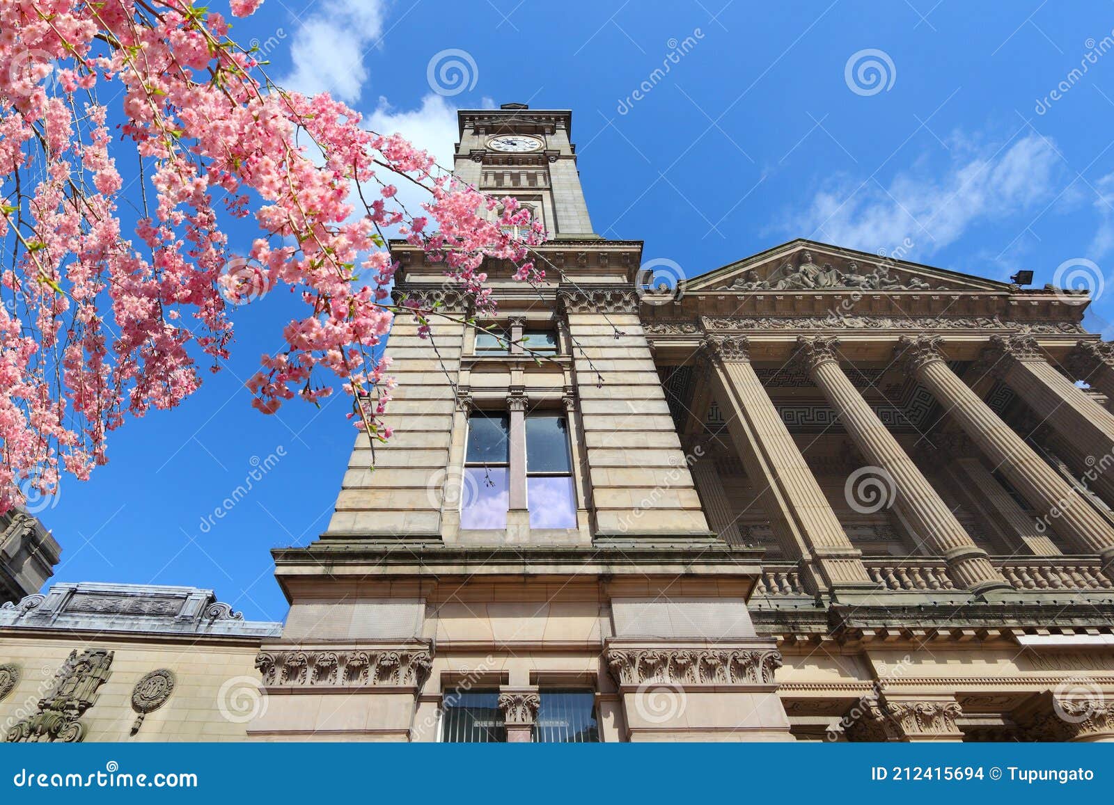 Spring in Birmingham UK stock photo. Image of great - 212415694