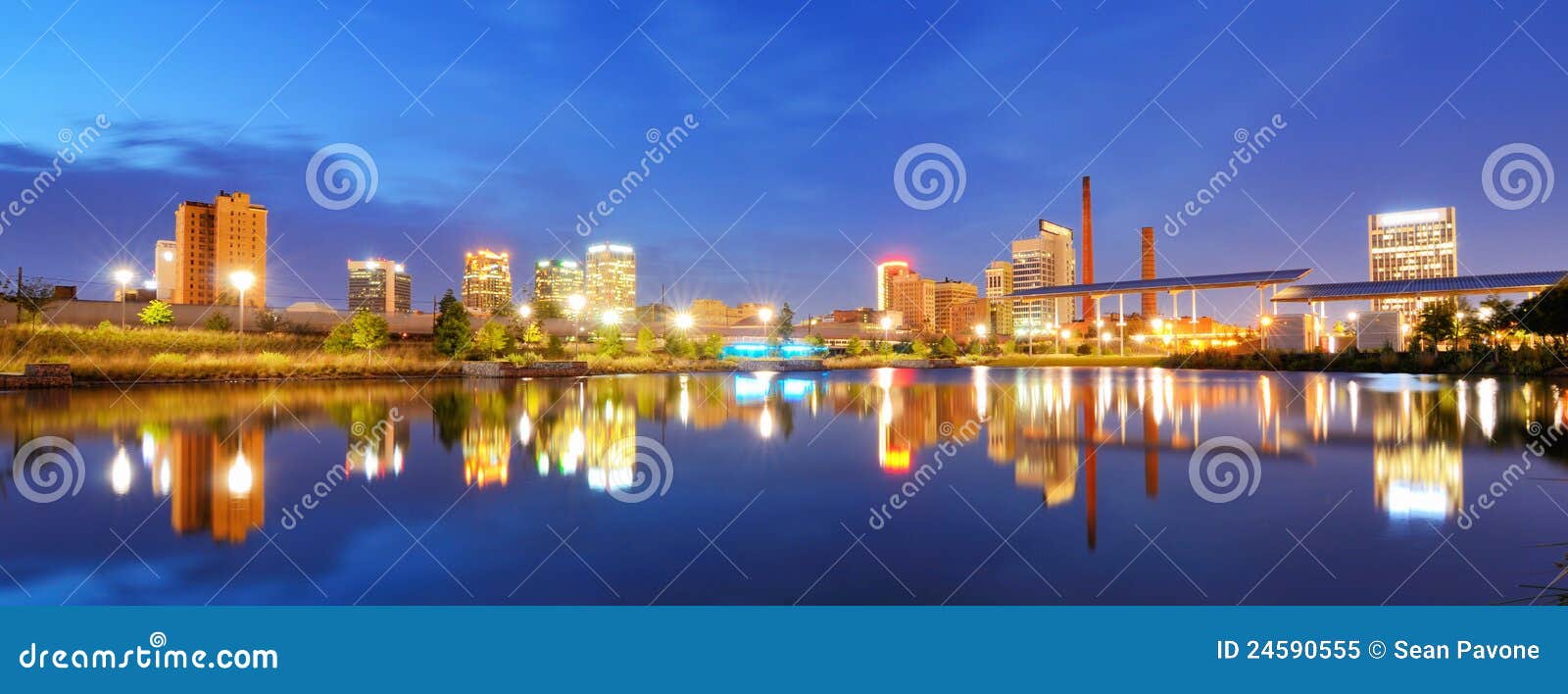 Birmingham Del Centro, Alabama Immagine Stock - Immagine di città ...