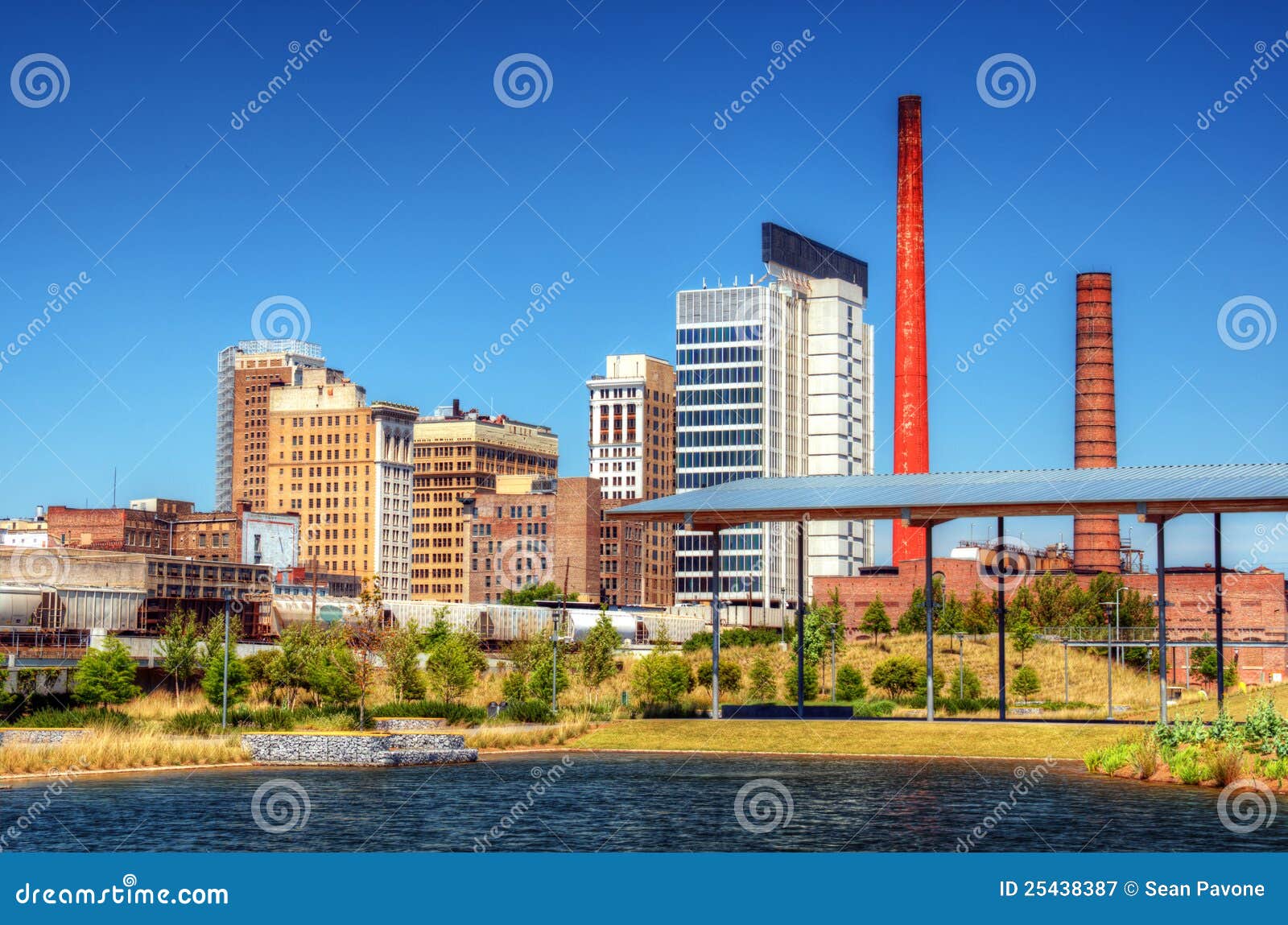 Birmingham Du Centre, Alabama Image stock - Image du villes, méridional ...