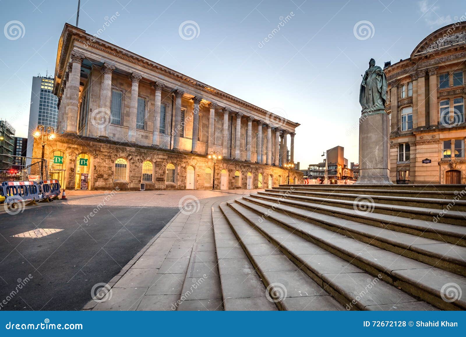 Birmingham Town Hall - England Editorial Stock Photo - Image of ...