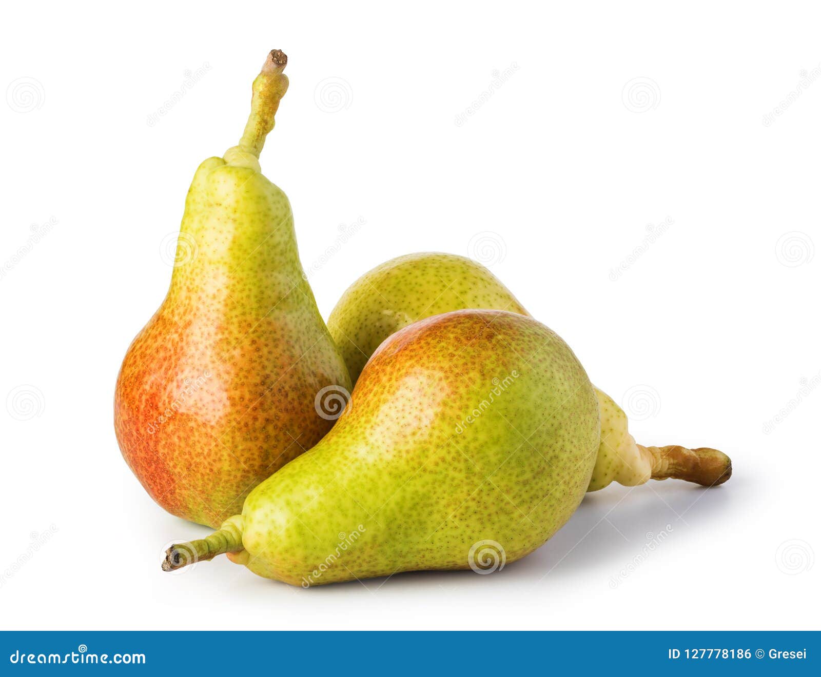 Birne stockfoto. Bild von studio, birne, getrennt, gelb - 127778186