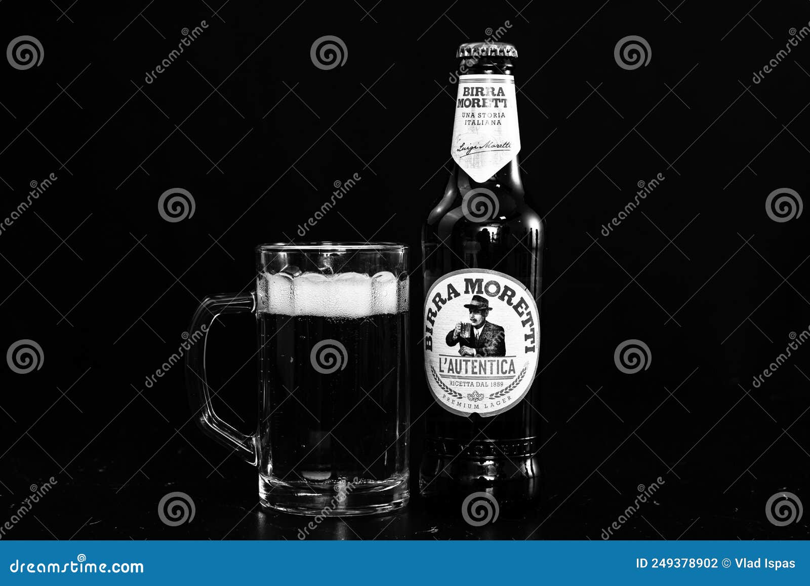 Birra Moretti Beer. Bucharest, Romania, 2022 Editorial Photography ...