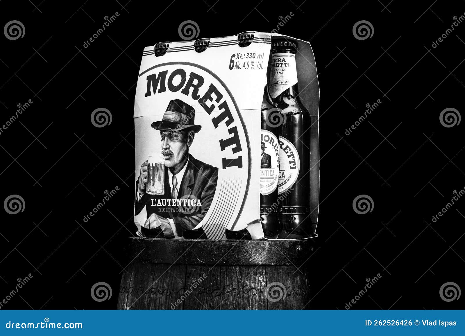 Birra Moretti, A Premium Lager Beer Produced By Italian Brewing Company ...