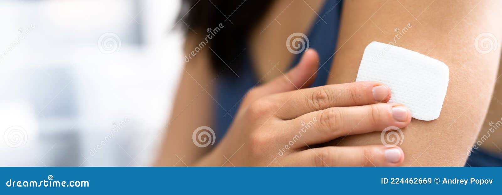 Birth Control Contraceptive Patch Stock Image - Image of medicine ...