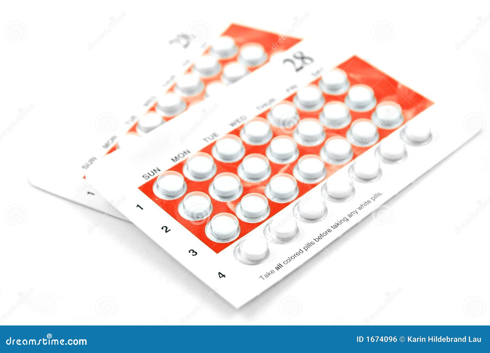 Birth Control Pills stock photo. Image of pregnancy, cycle - 1674096