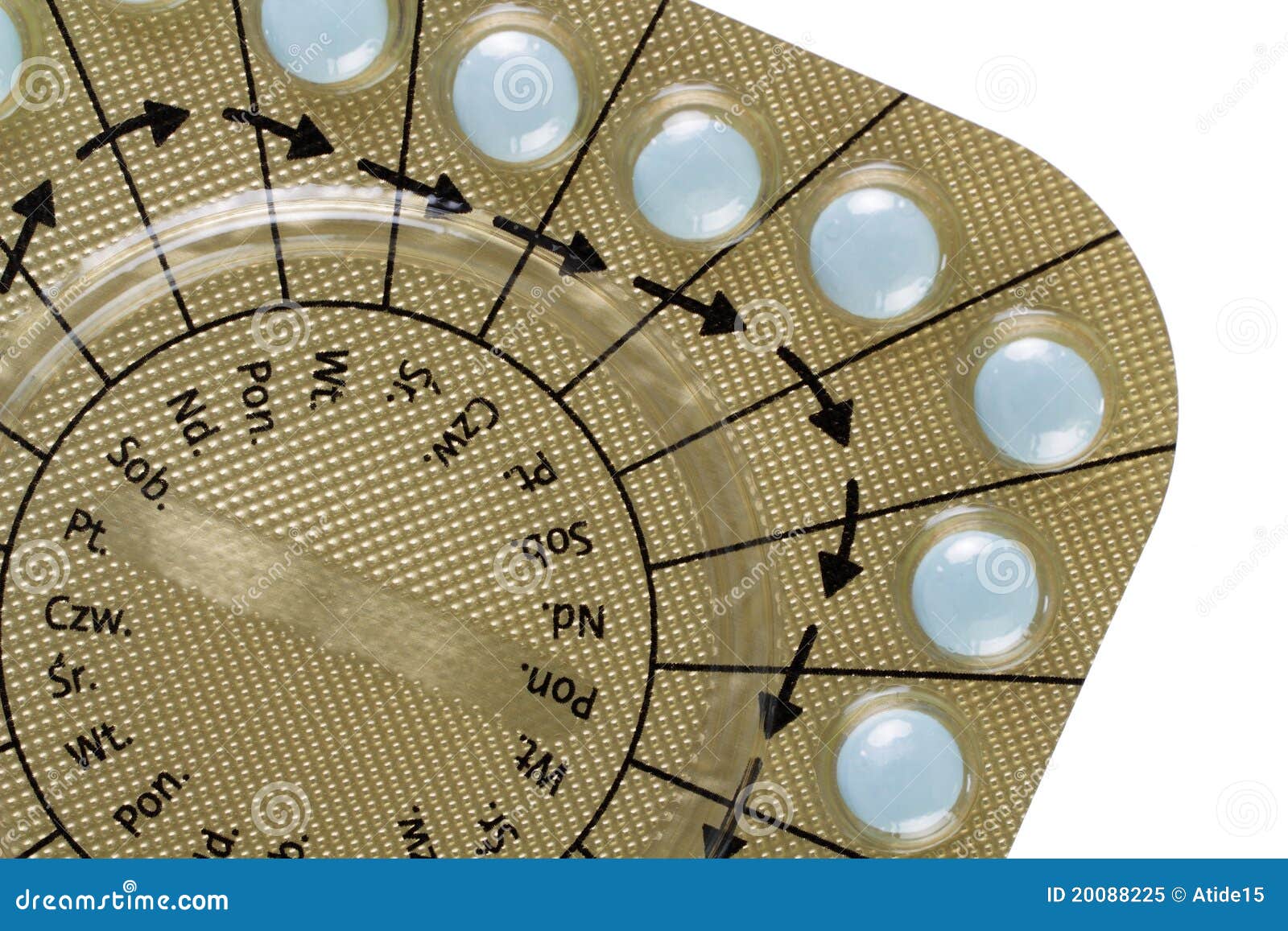 Birth control pills stock image. Image of healthcare - 20088225