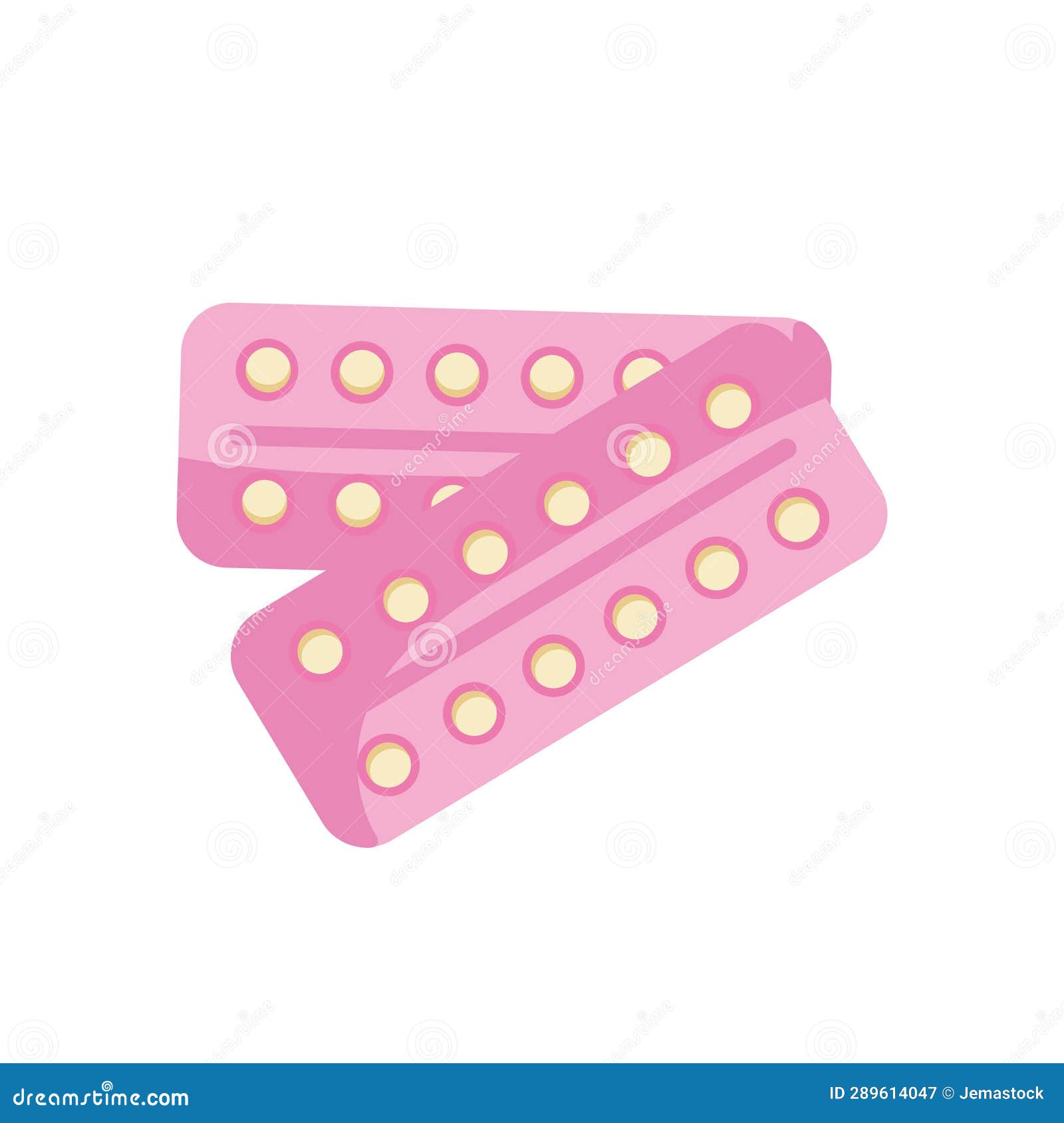 Birth control pills icon stock vector. Illustration of spiral - 289614047