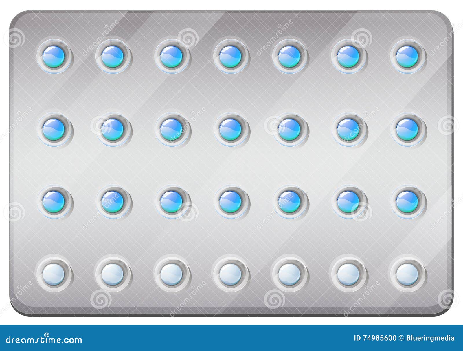 Pack Of Birth Control Pills. Blister Of Oral Hormonal Medicines For ...