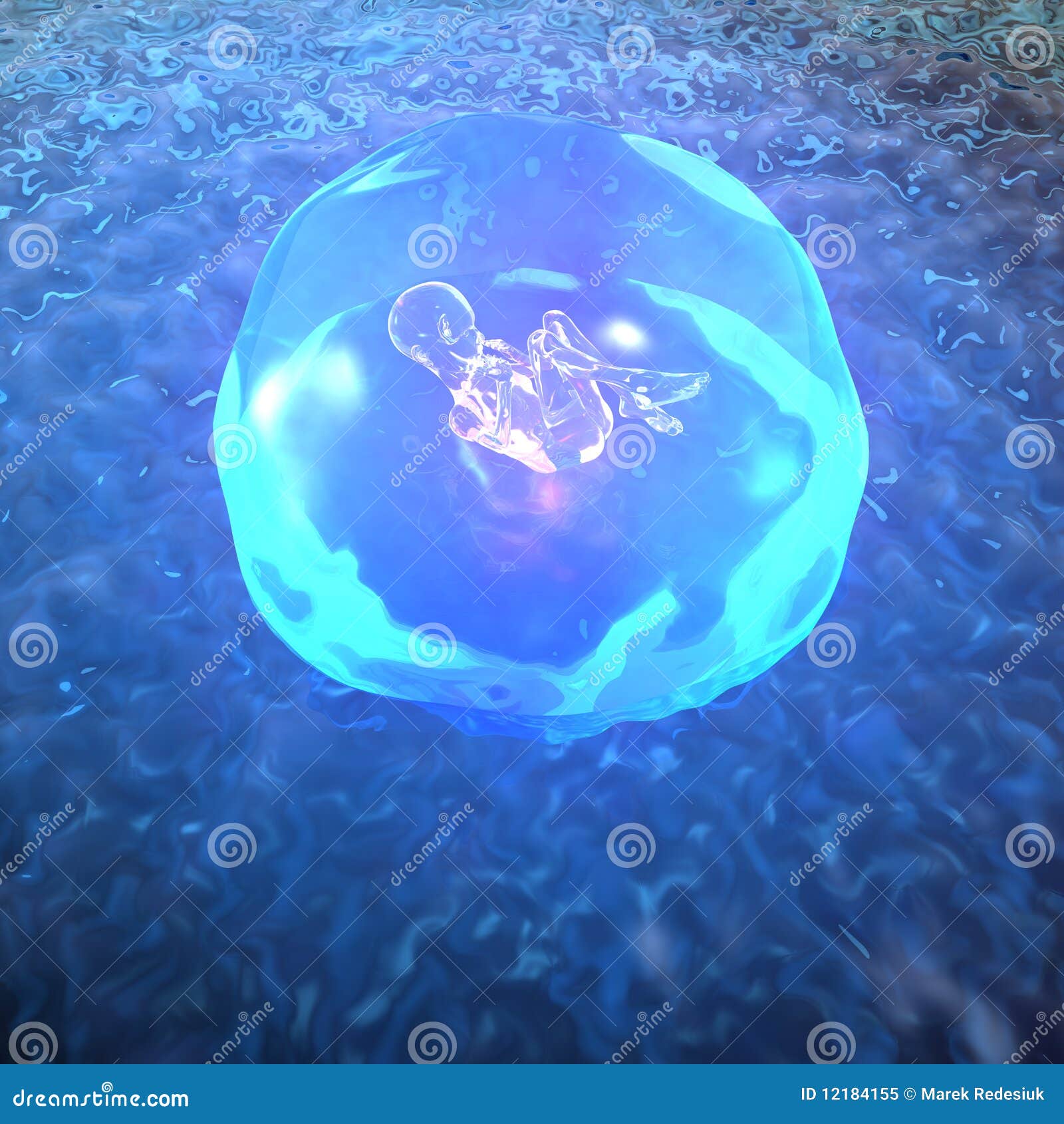 Birth of the life stock illustration. Illustration of biology - 12184155