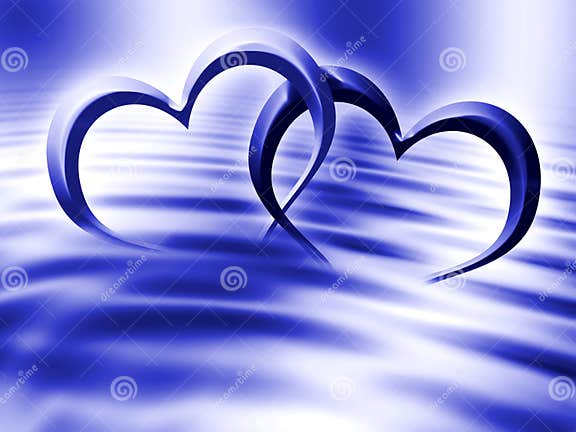 Birth of love stock illustration. Illustration of wave - 13310893