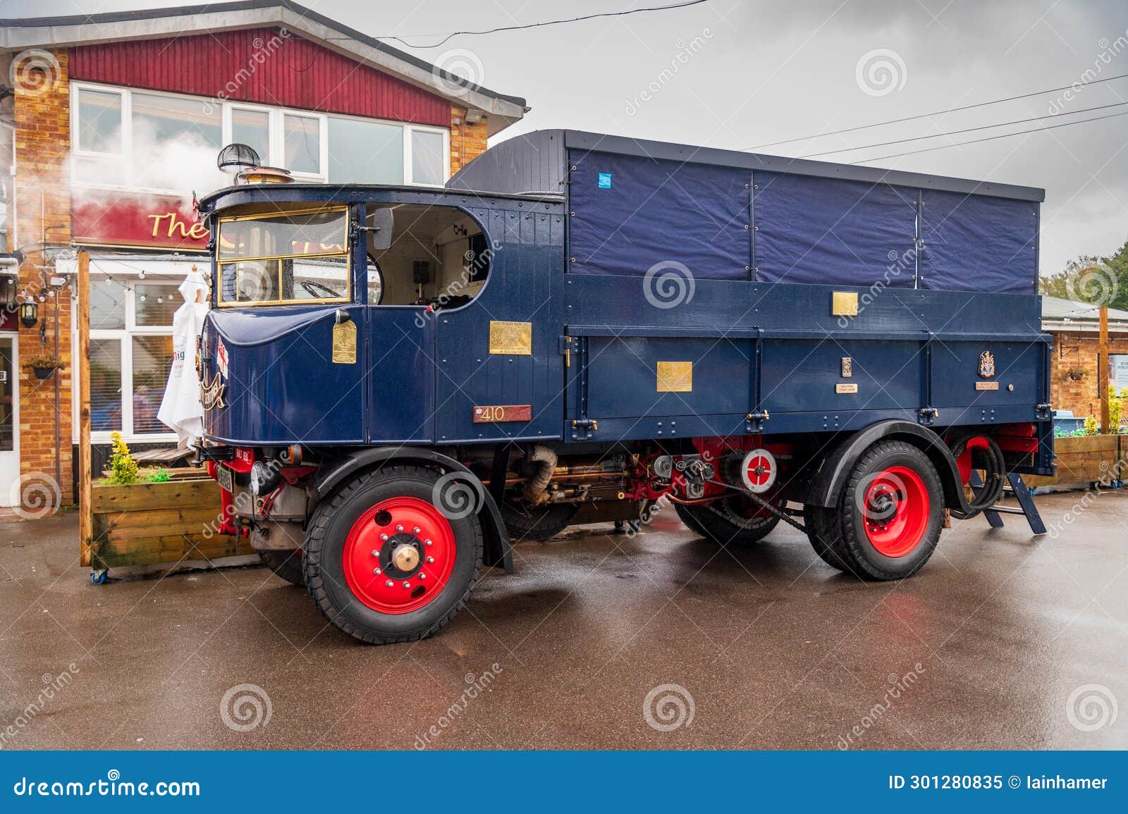 Super Sentinel Steam wagon editorial image. Image of fully - 301280835