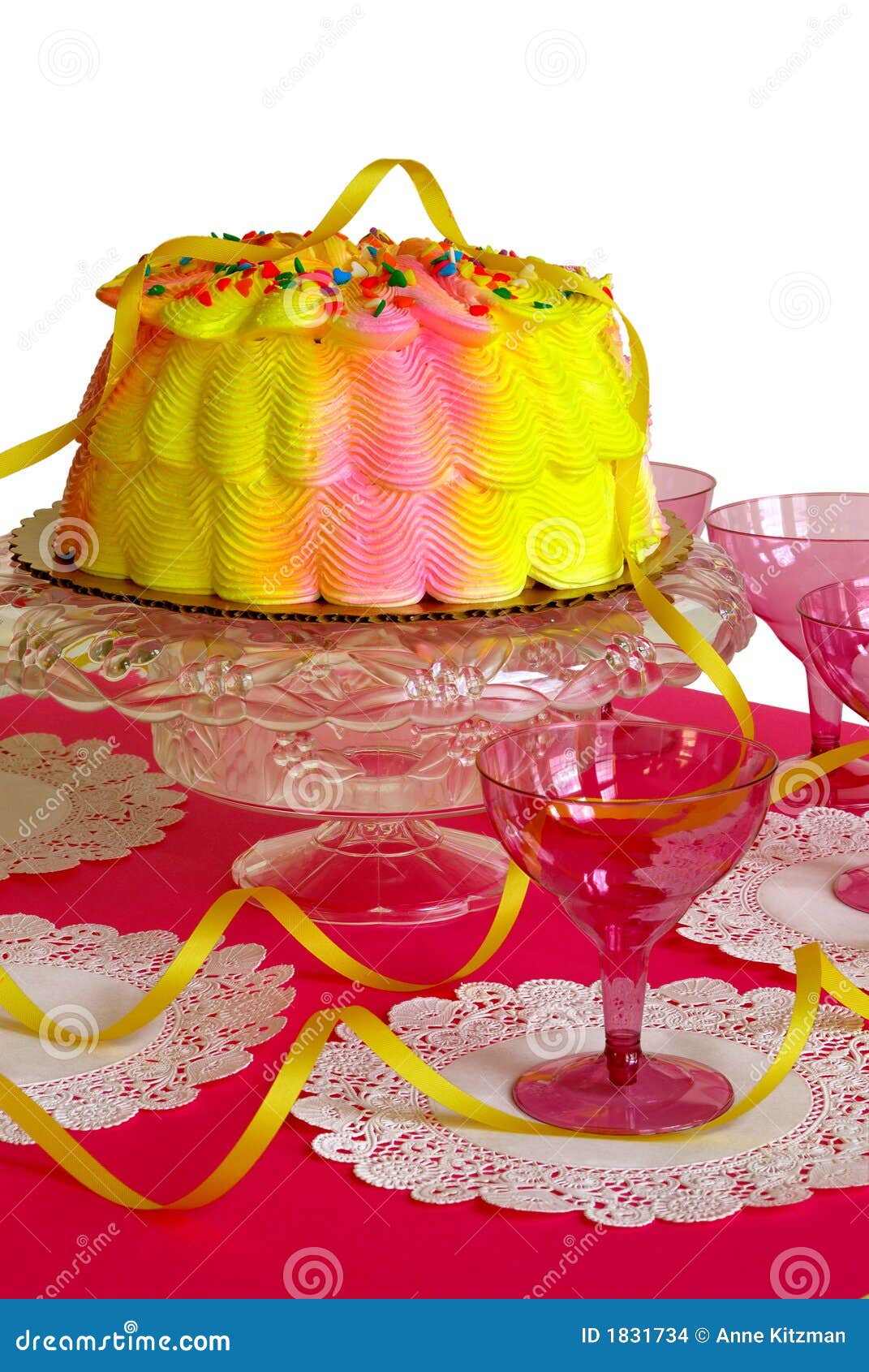 Birthday Cake stock photo. Image of anniversary, party - 1831734