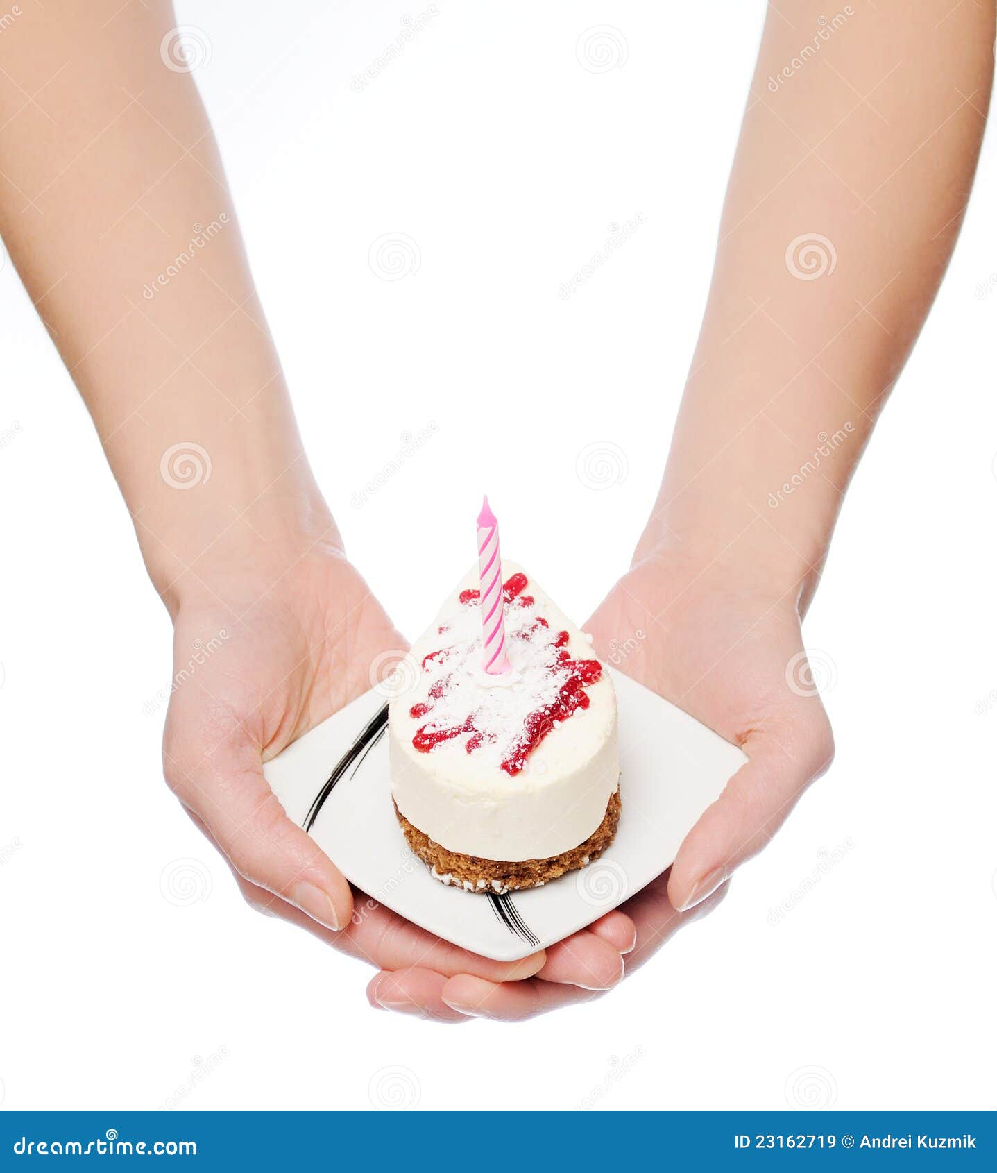 Birthday cake stock image. Image of holiday, give, dessert - 23162719