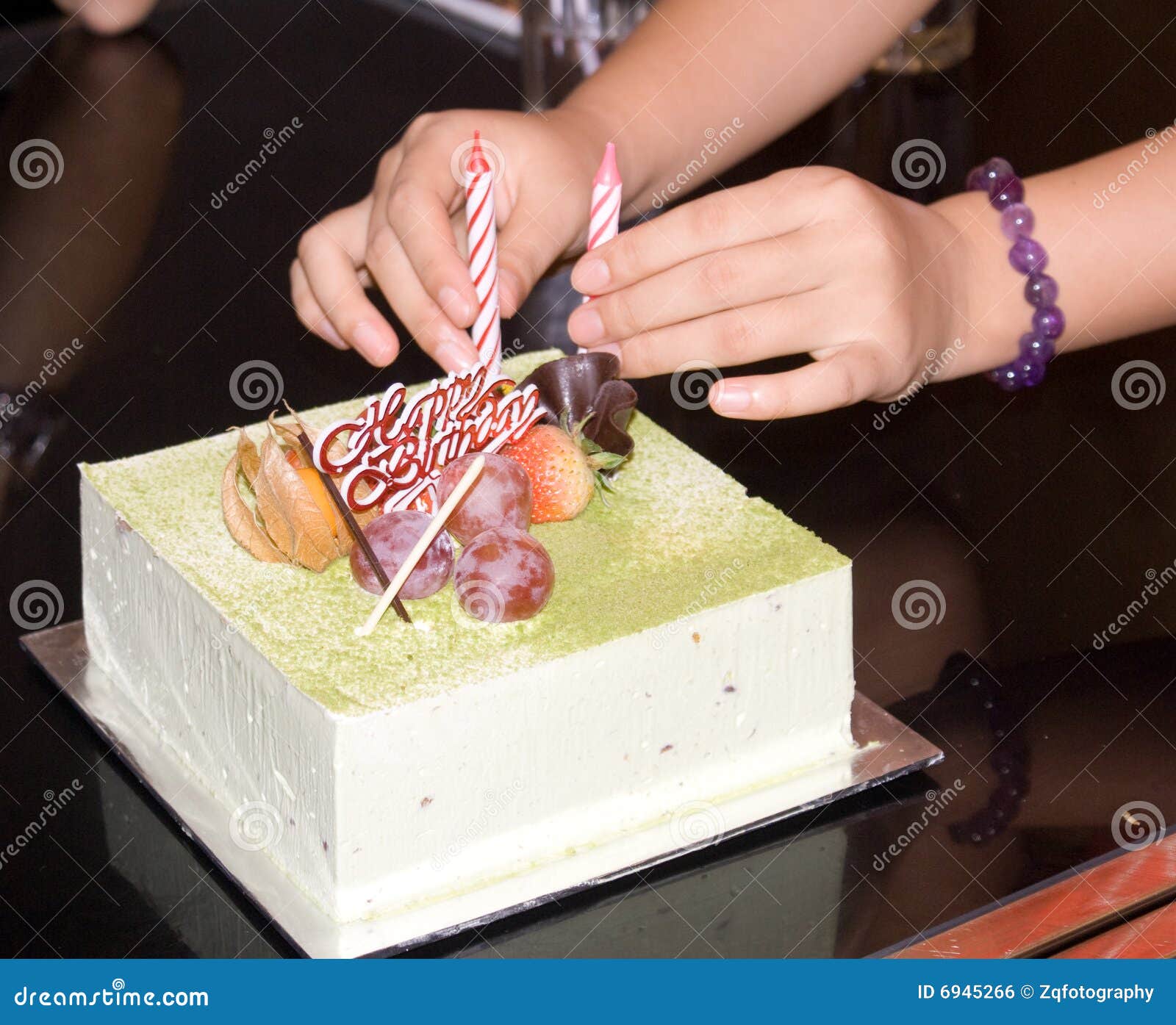 Birthday cake stock photo. Image of bakery, birthday, bright - 6945266