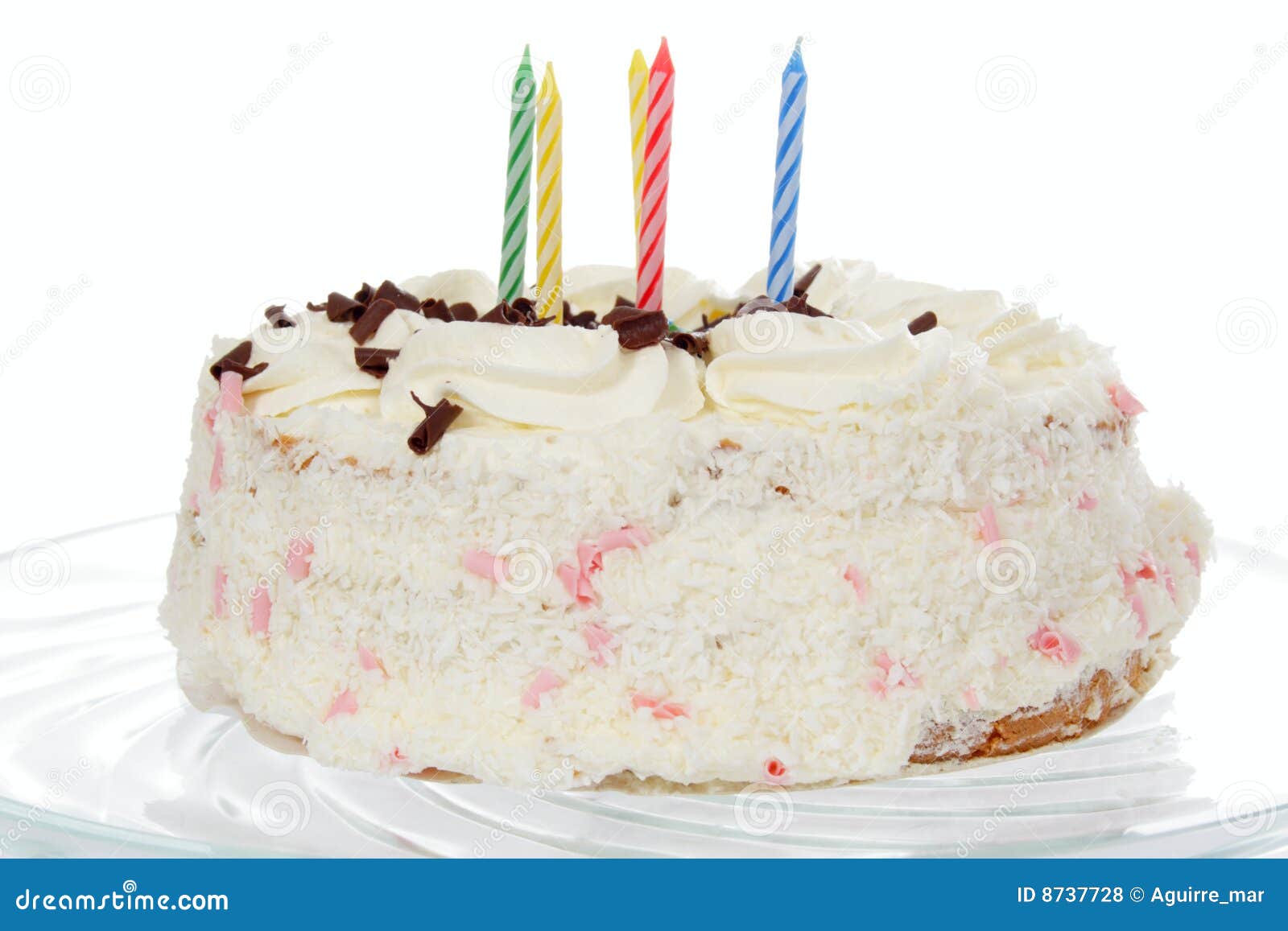 Birthday cake stock photo. Image of celebrate, party, crust - 8737728